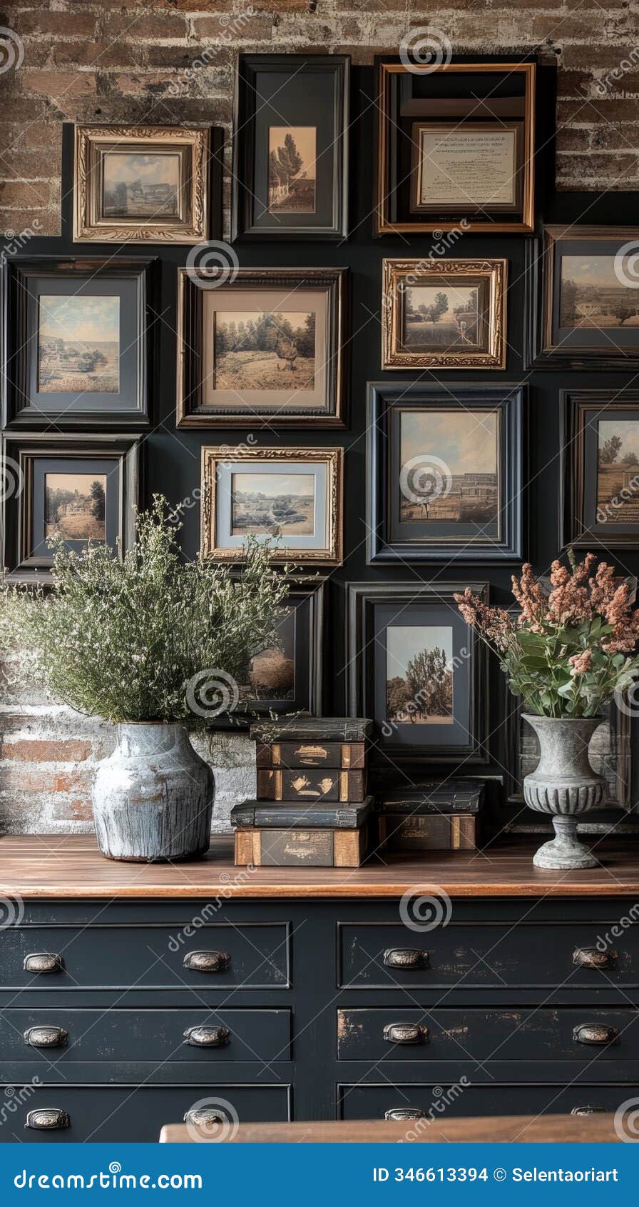 Vintage-Style Frames for Timeless Memories Stock Illustration ...