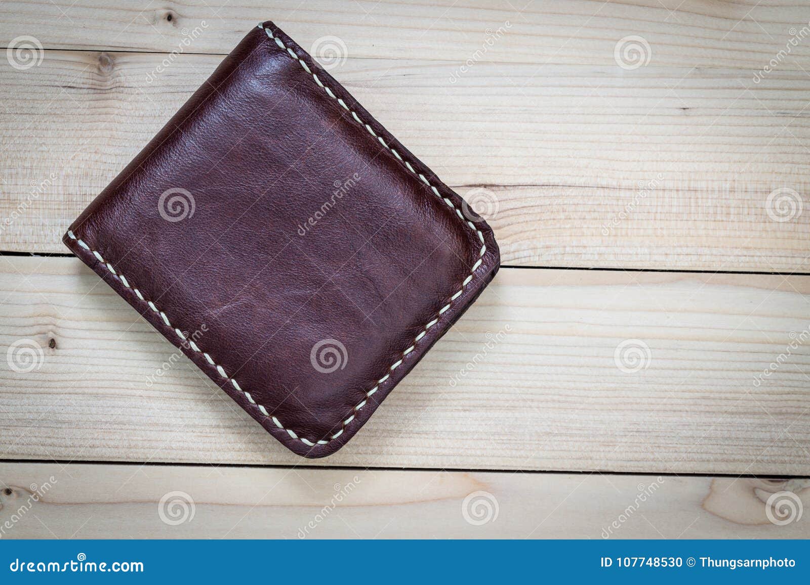 Vintage Style of Leather Wallet Stock Photo - Image of life, leather ...