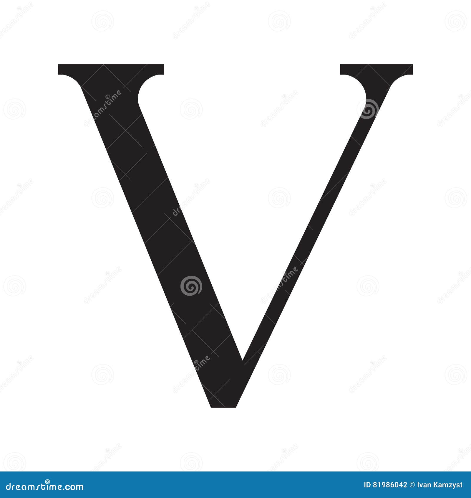 The vintage style letter V stock vector. Illustration of book - 81986042