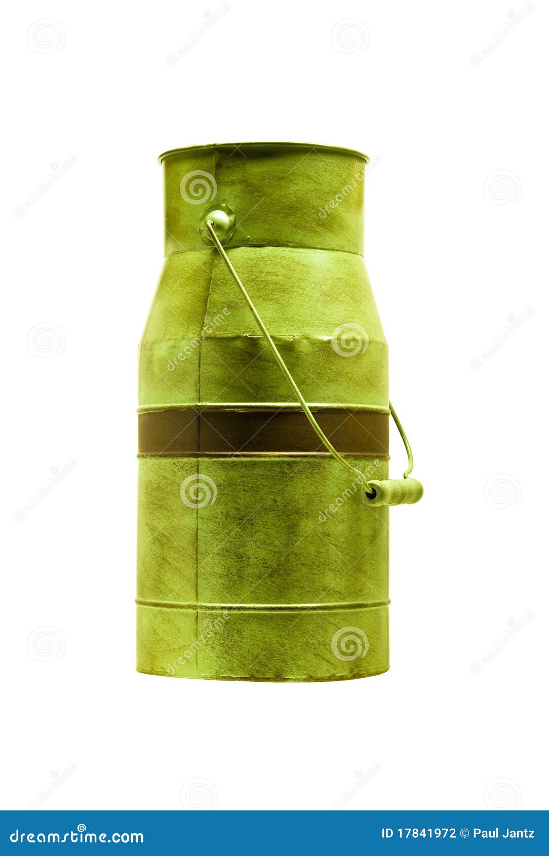 Vintage Style Milk Container Stock Photo - Image of container, metal ...