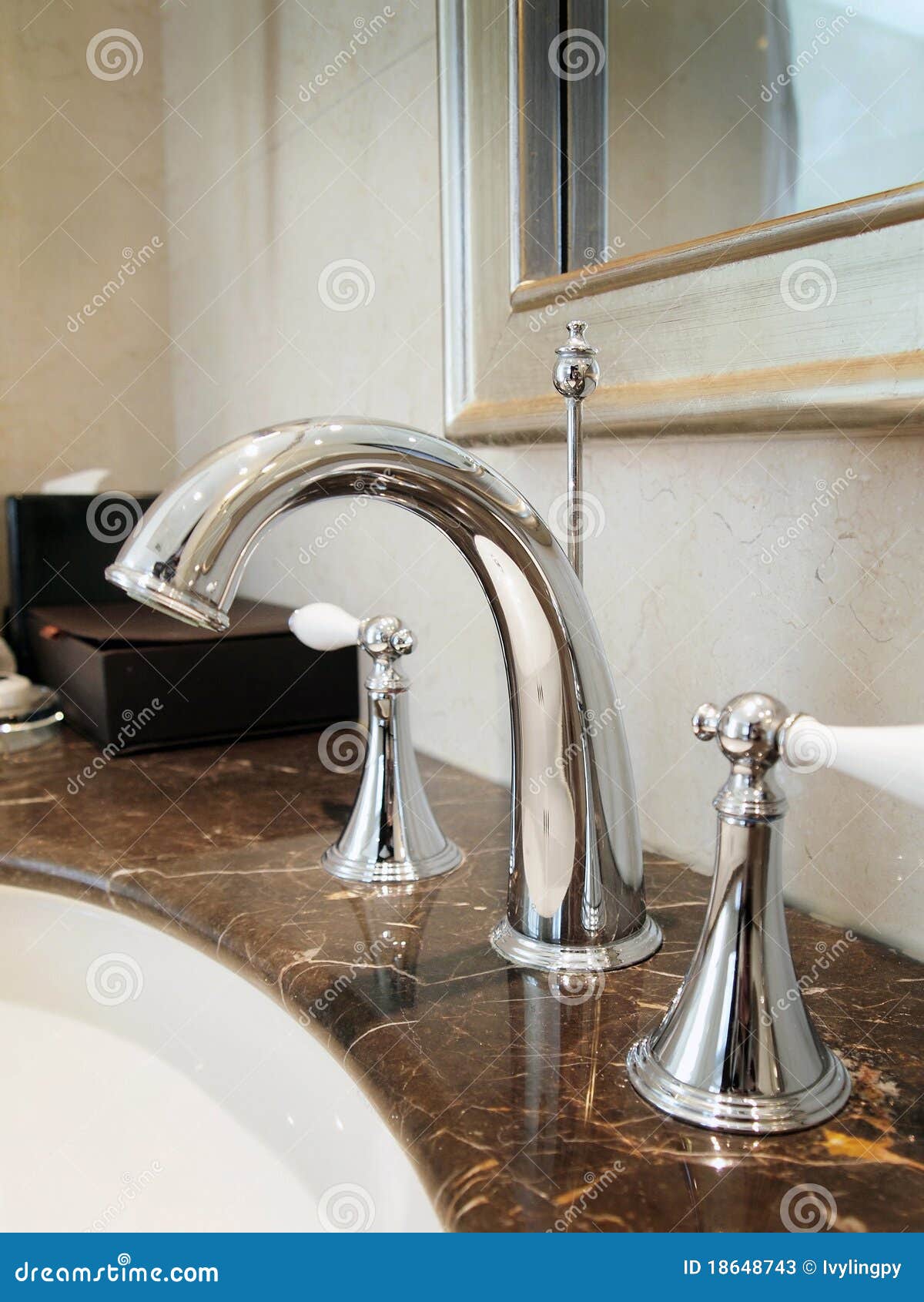 Vintage style tap stock image. Image of washroom, room - 18648743