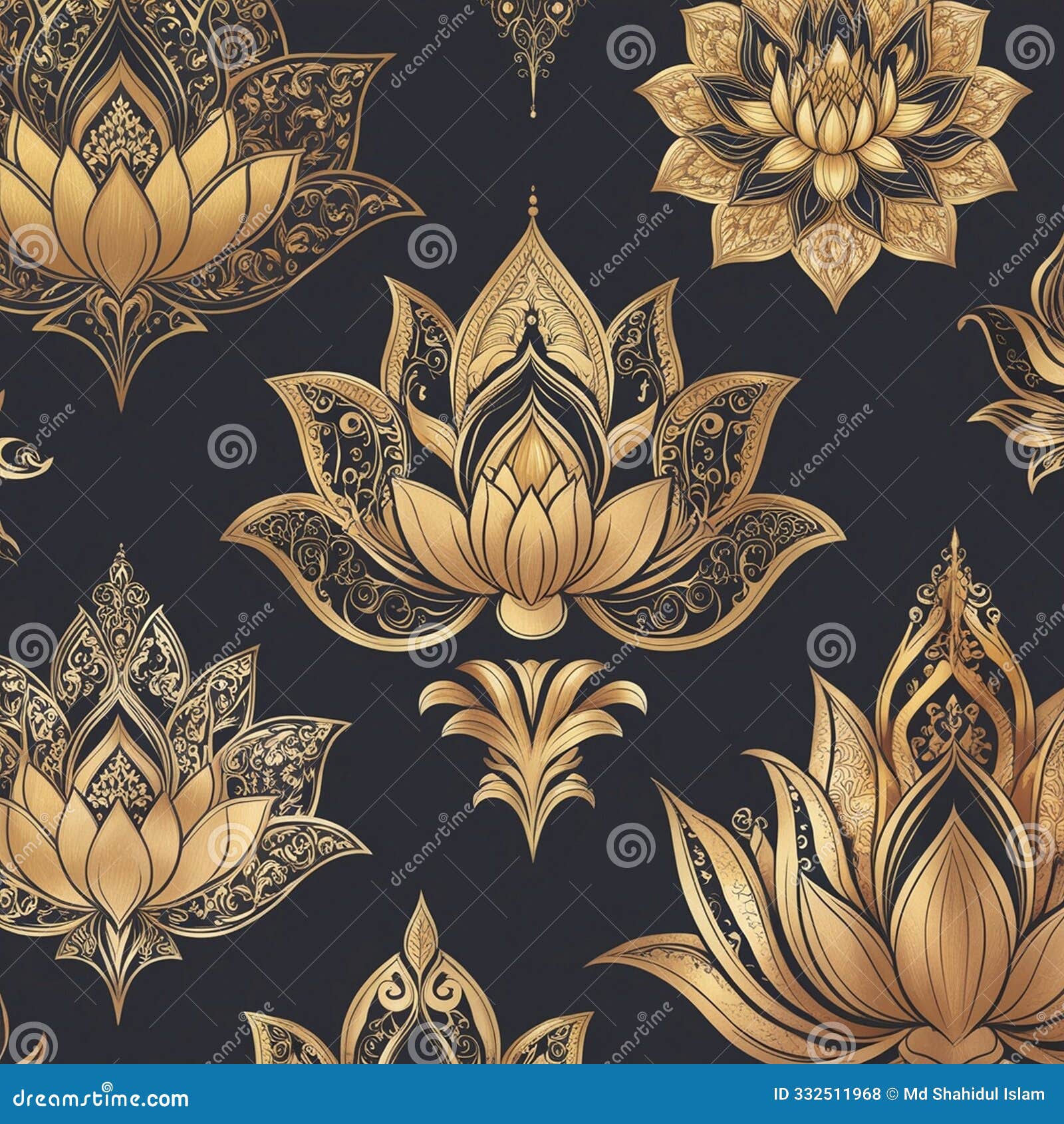 Vintage-style Wallpaper Often Features Classic Patterns Stock ...