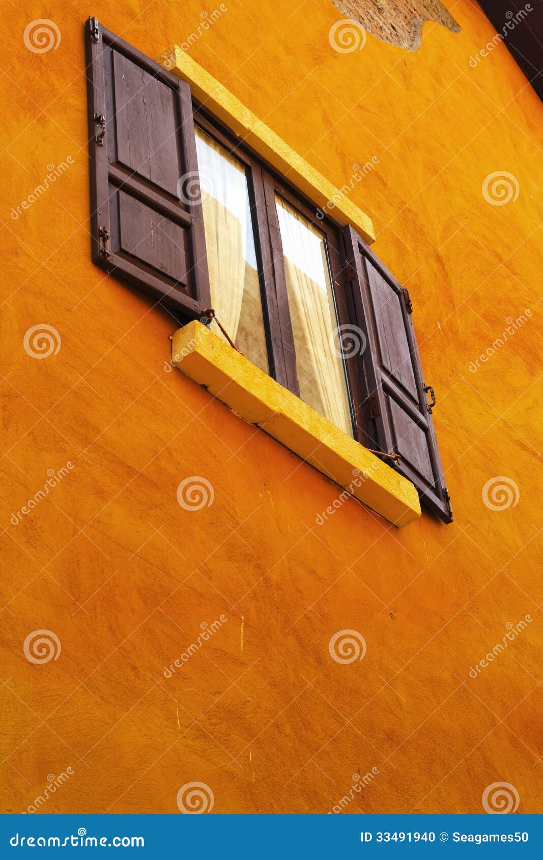 Vintage style window stock photo. Image of town, style - 33491940