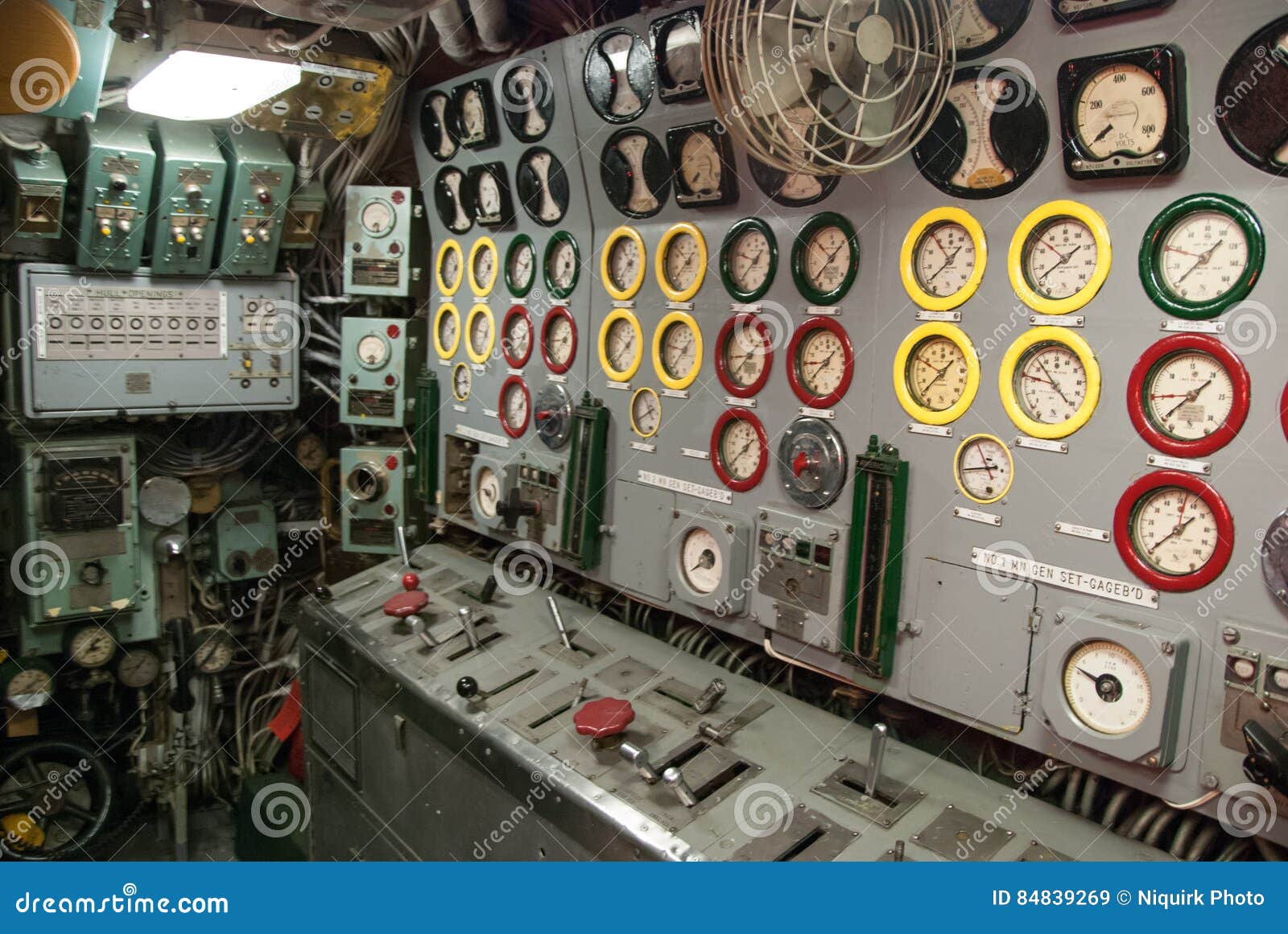 Submarine Control Room Interior View Editorial Photo | CartoonDealer ...