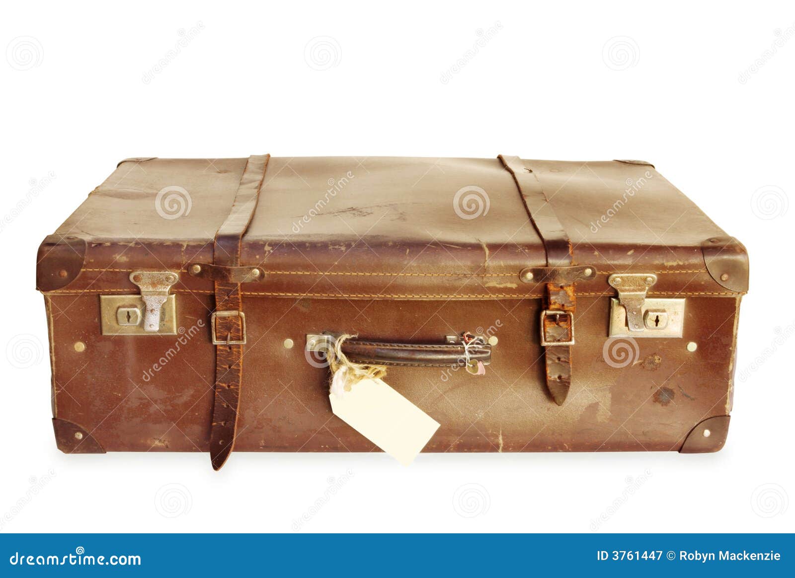 Vintage Suitcase stock image. Image of white, travel, leather - 3761447