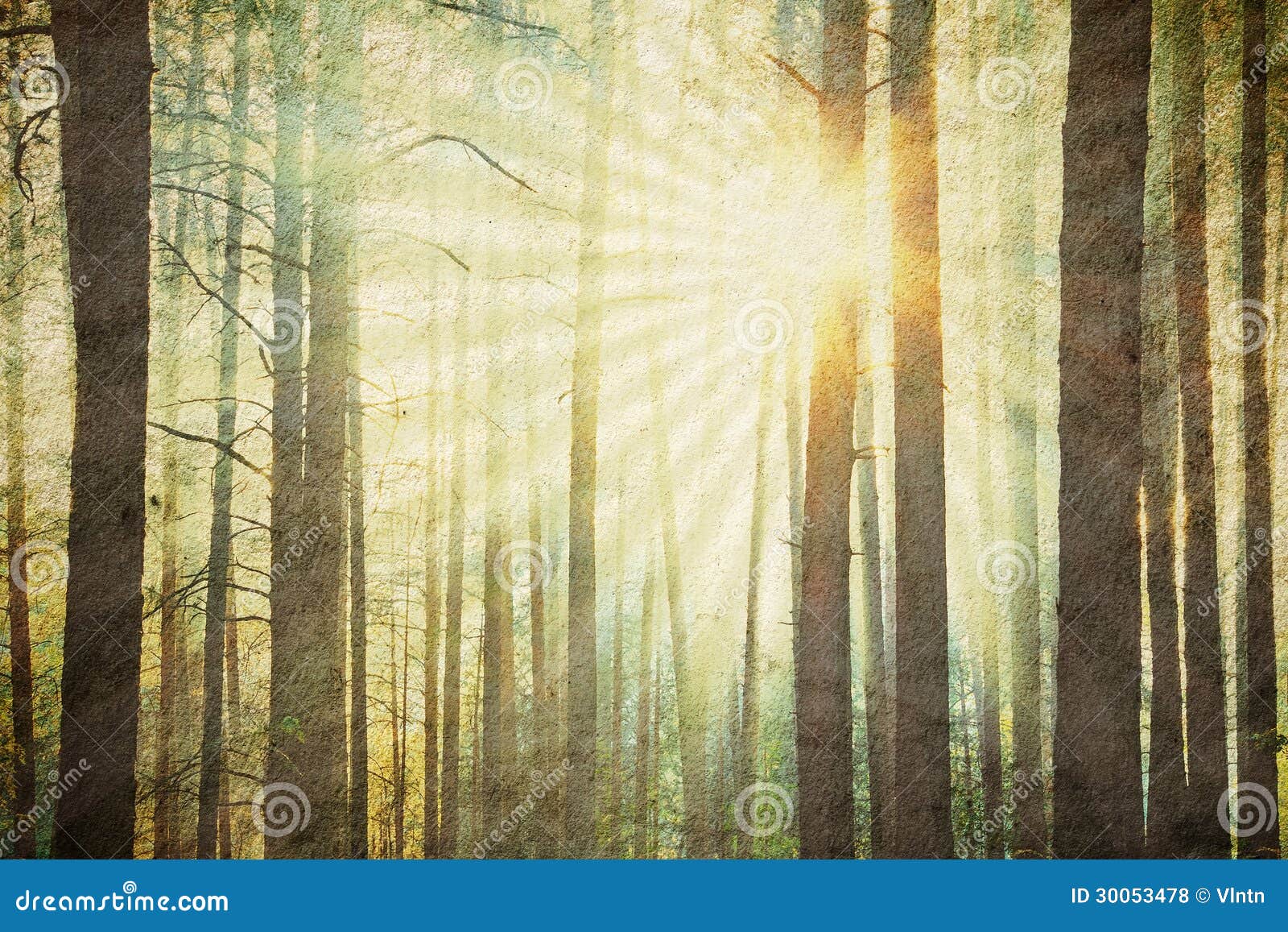 Old sunset illustration stock illustration. Illustration of shadow ...