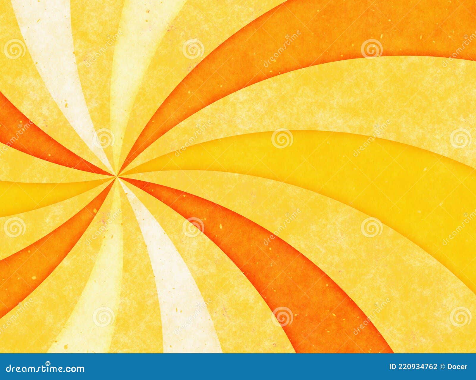 Vintage Sunbeams Background on Paper Stock Illustration - Illustration ...