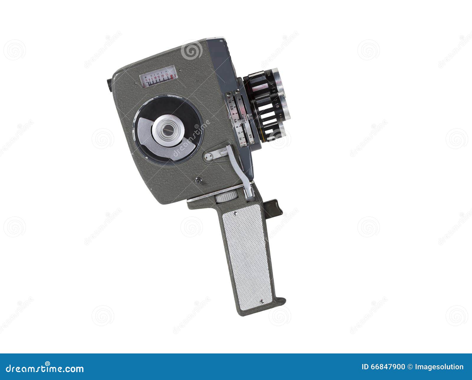 1950 Vintage Super Eight Film Camera Stock Photo - Image of macro ...