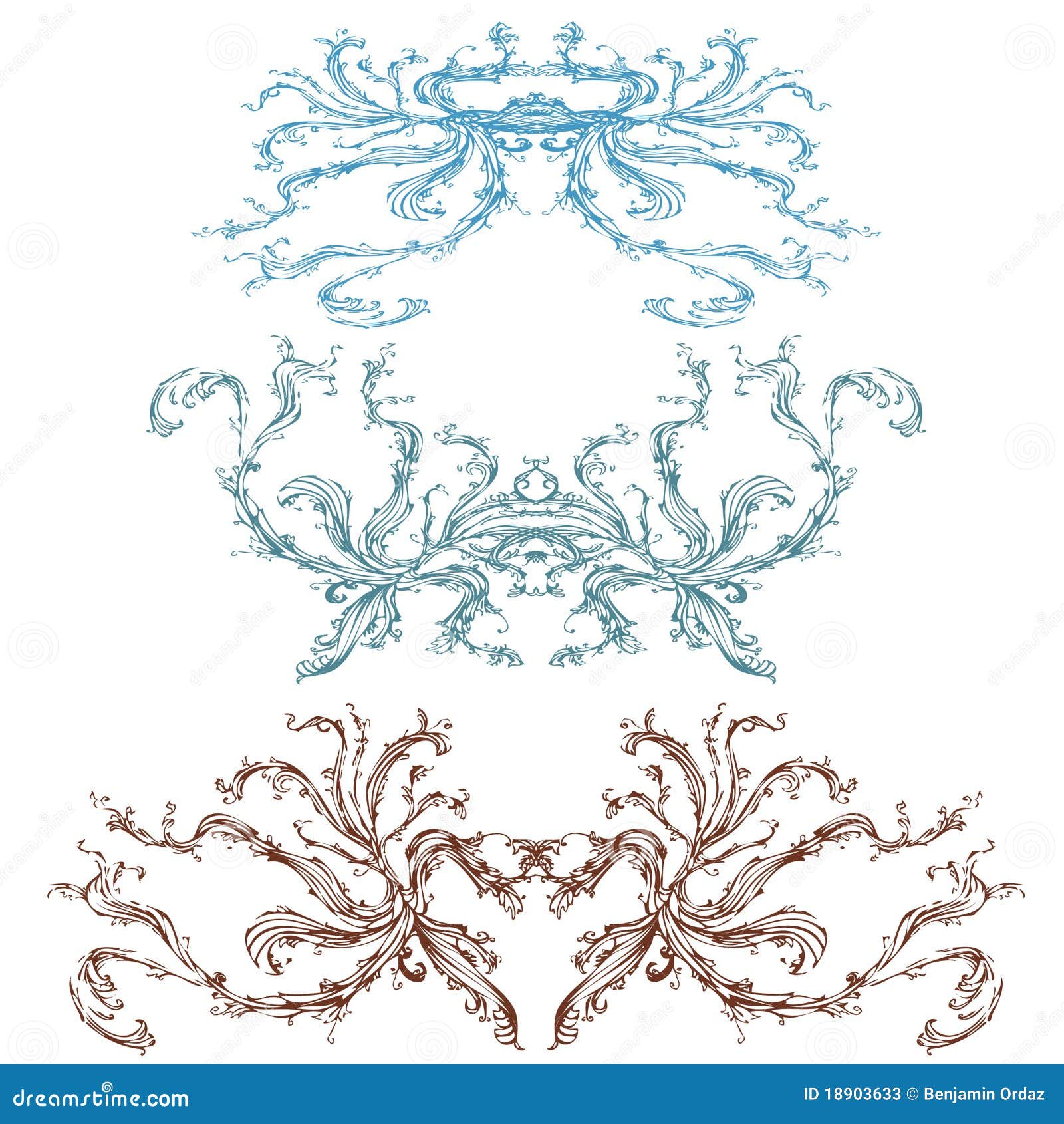 Vintage symbol stock vector. Illustration of beauty, flourishes - 18903633