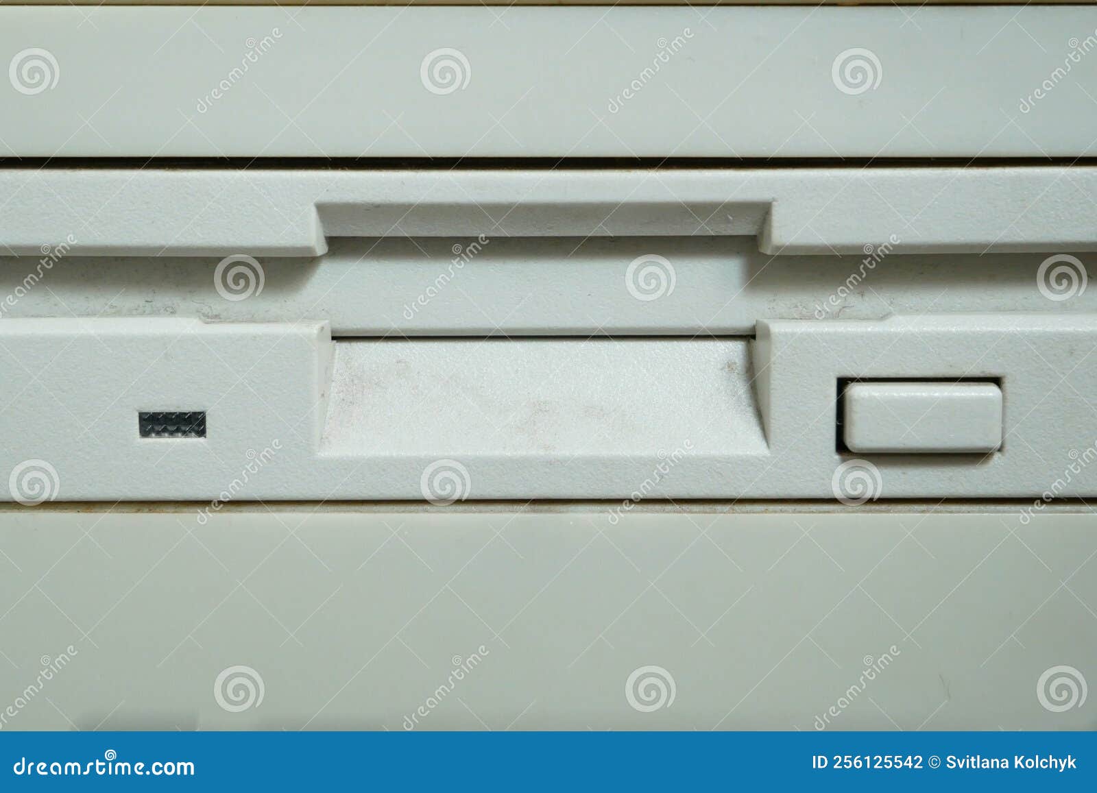 Vintage System Unit of Computer by CPU, Old Desktop Computer Stock ...