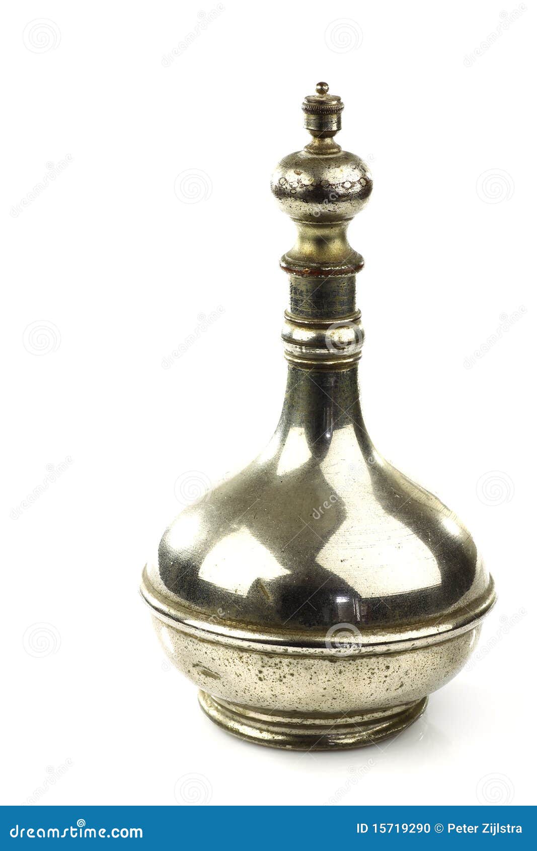 Vintage Talcum Powder Dispenser Stock Photo - Image of retro, flask ...