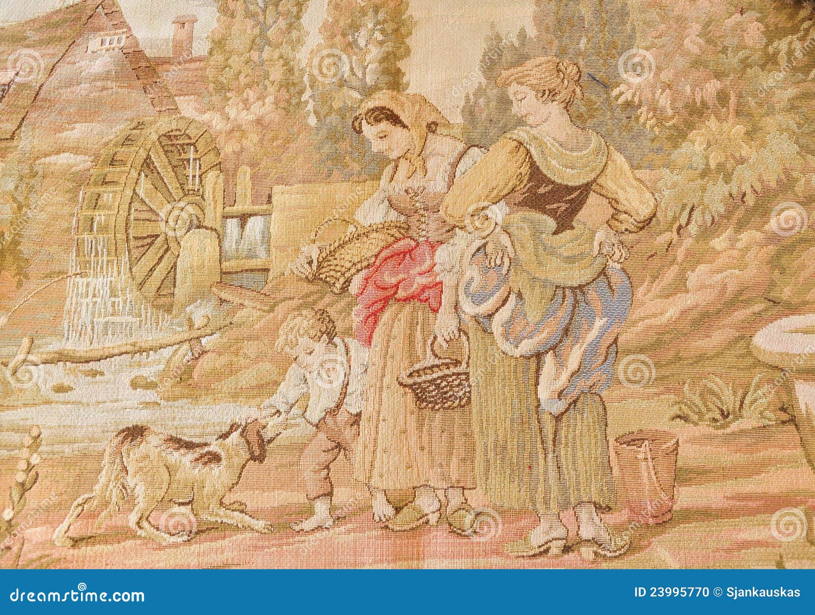 Tapestry Stock Image | CartoonDealer.com #12700159