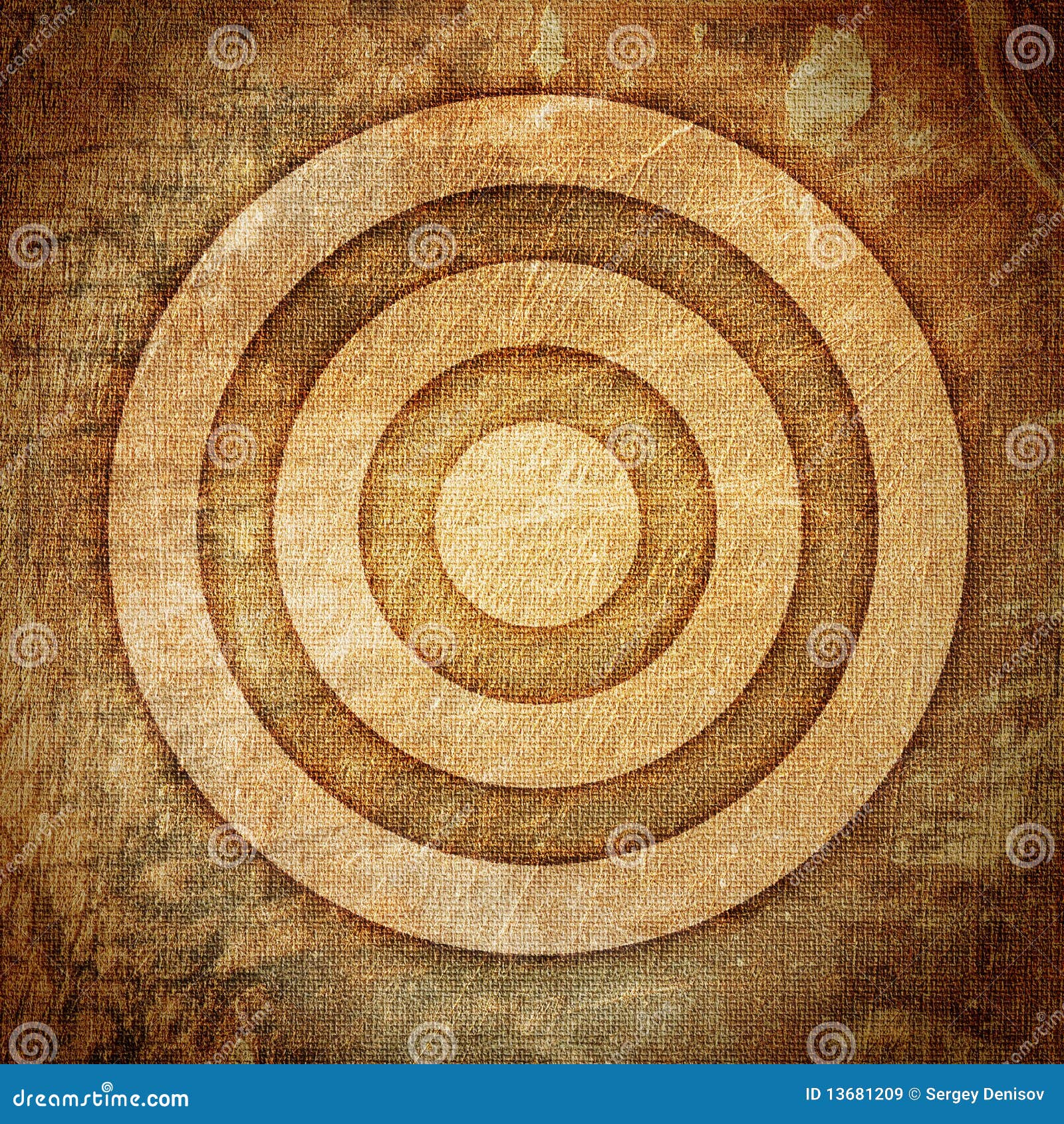 Vintage target stock illustration. Illustration of light - 13681209