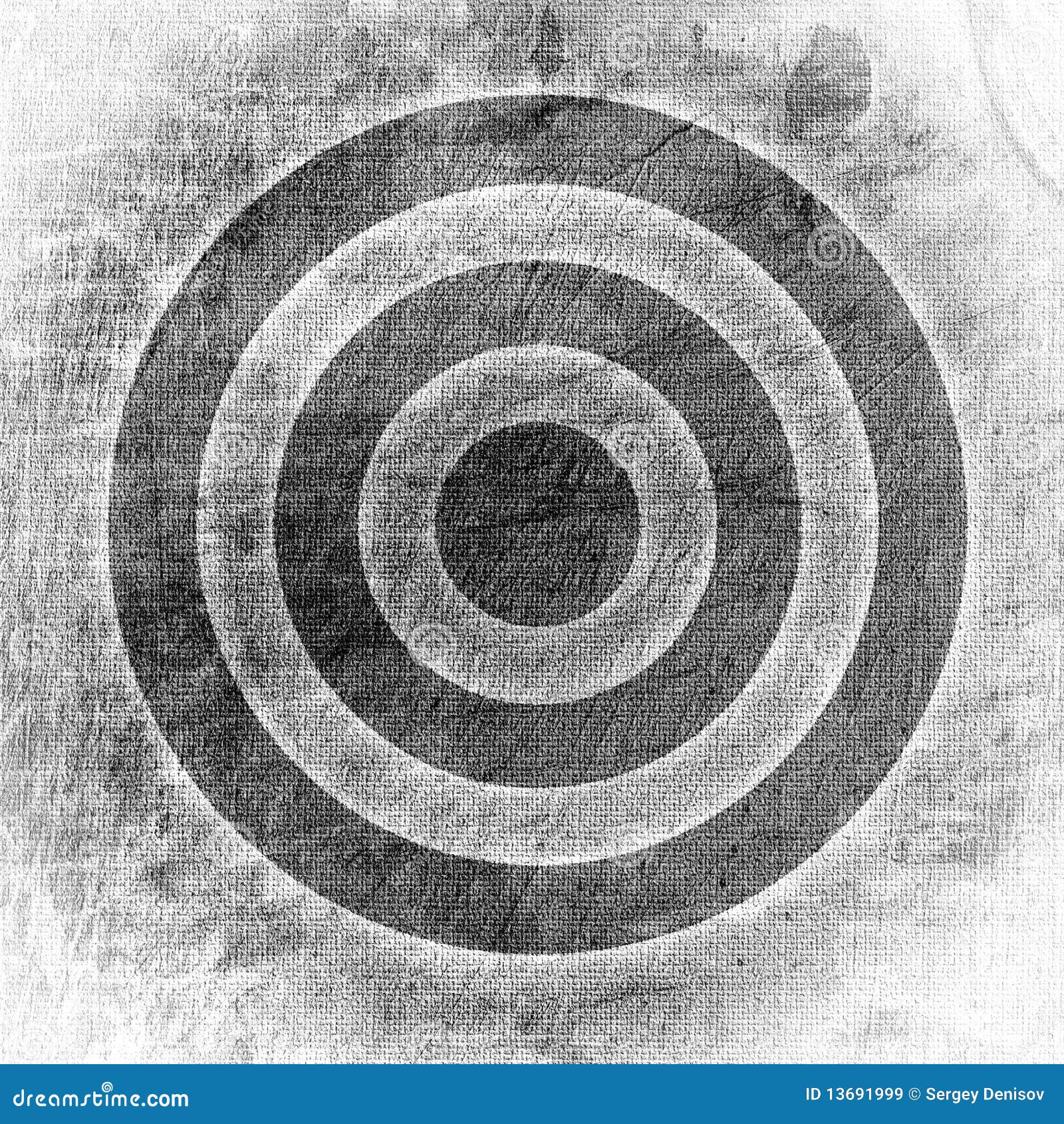 Vintage target stock illustration. Illustration of symbol - 13691999