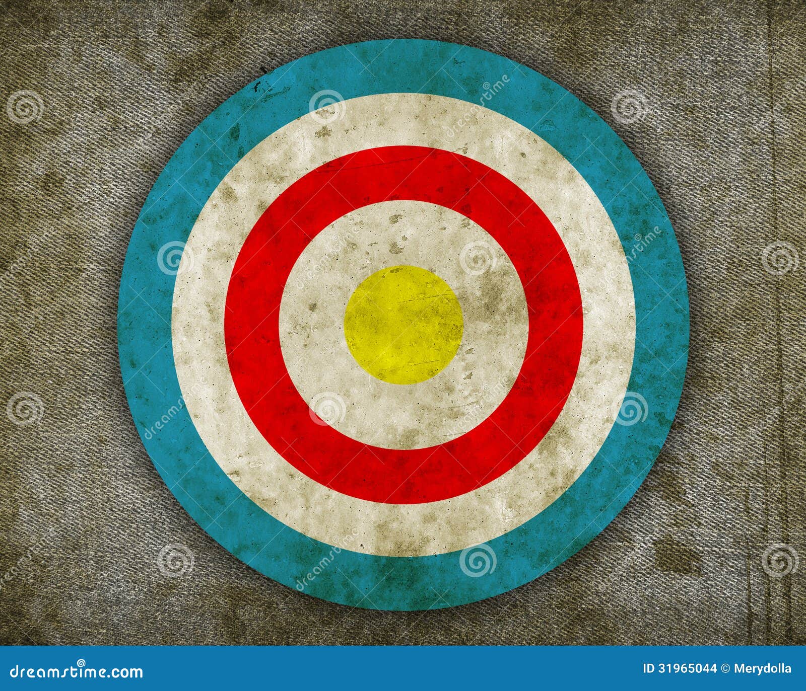 Vintage target stock illustration. Illustration of symbol - 31965044