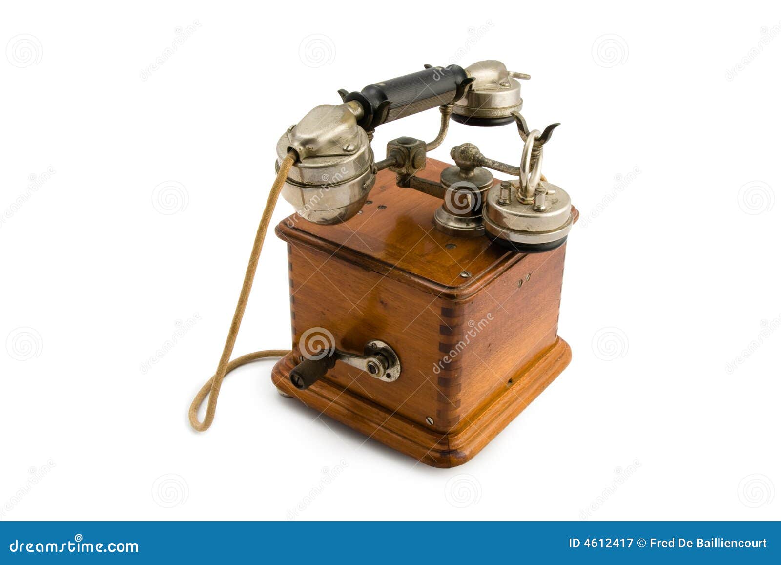Vintage Telephone stock image. Image of 1930s, service - 4612417
