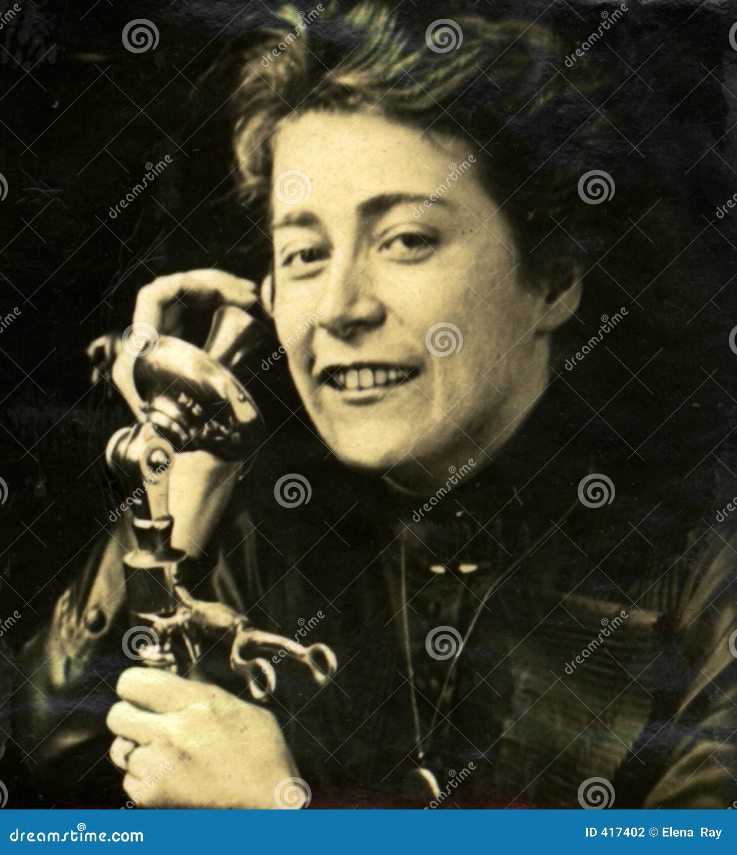 Vintage Telephone Call stock photo. Image of retro, historical - 417402