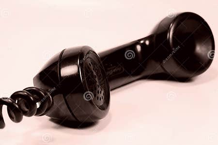 Vintage Telephone Headset stock image. Image of vintage - 108751
