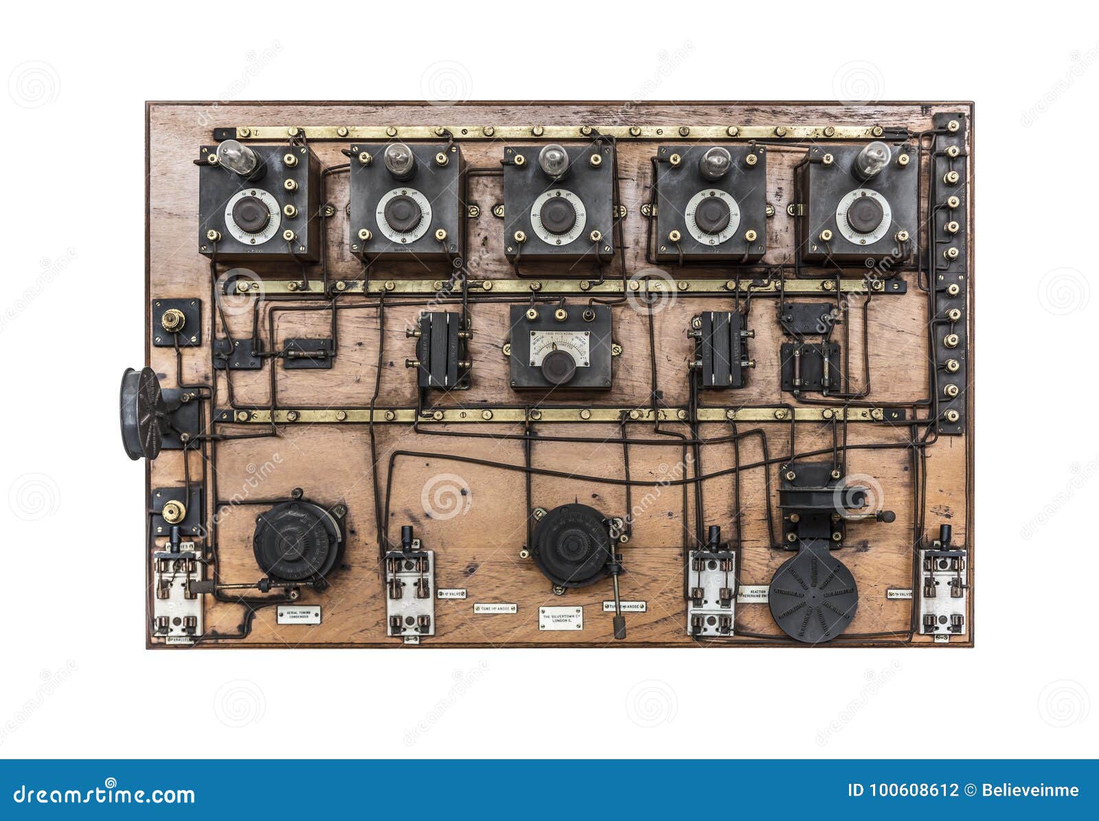 Vintage Telephone Switchboard Box Stock Photos - Free & Royalty-Free ...