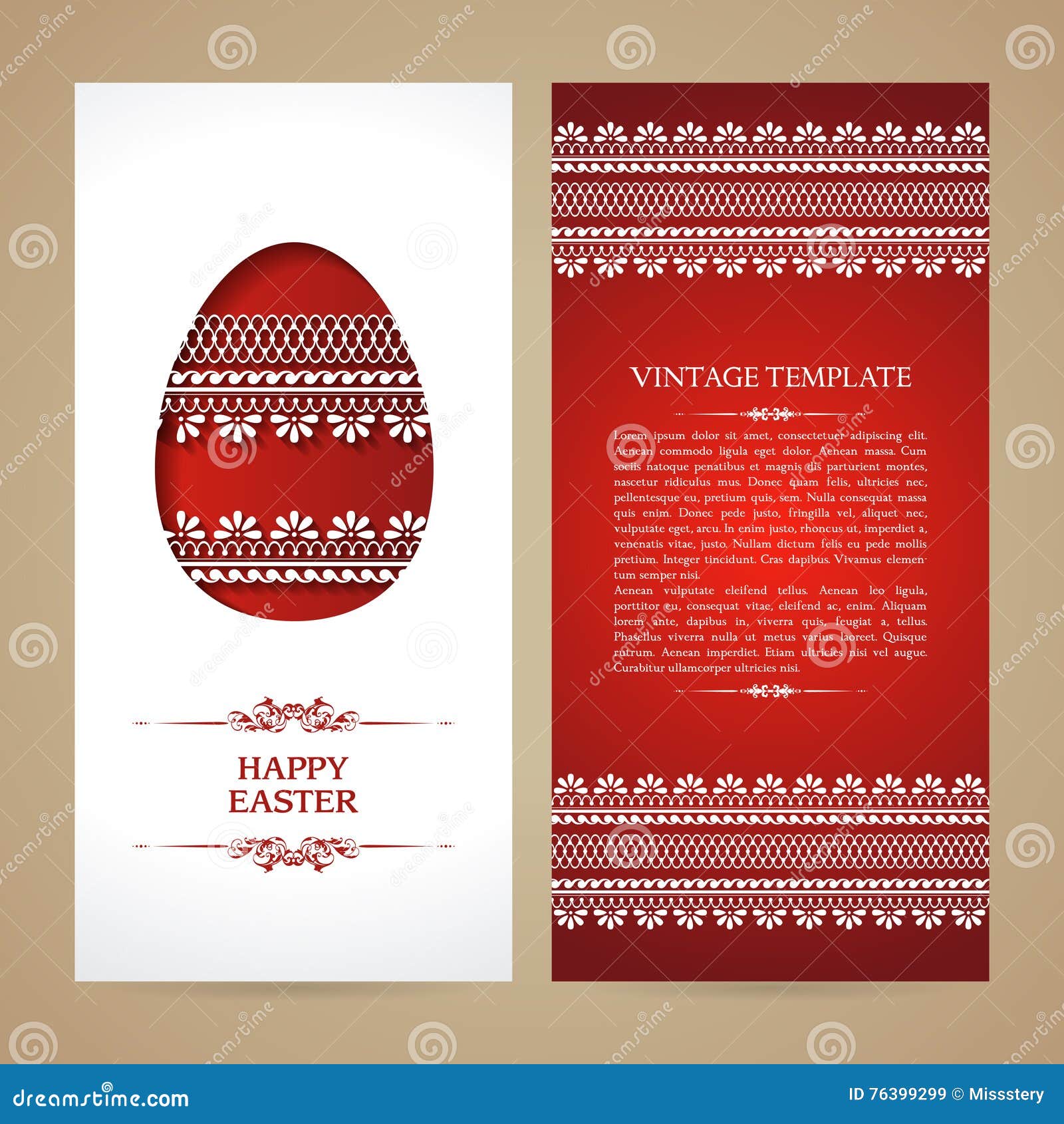 Vintage Template Set with Ornamental Borders Paper Cut Pattern Happy ...