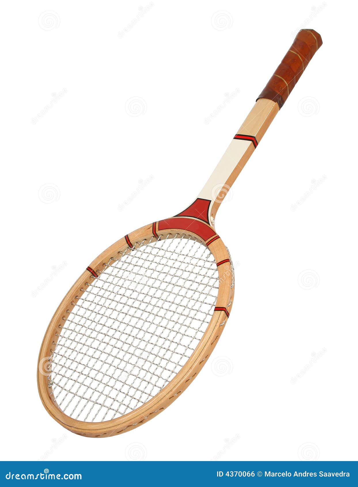 Vintage tennis raquet. stock photo. Image of raquet, sport - 4370066