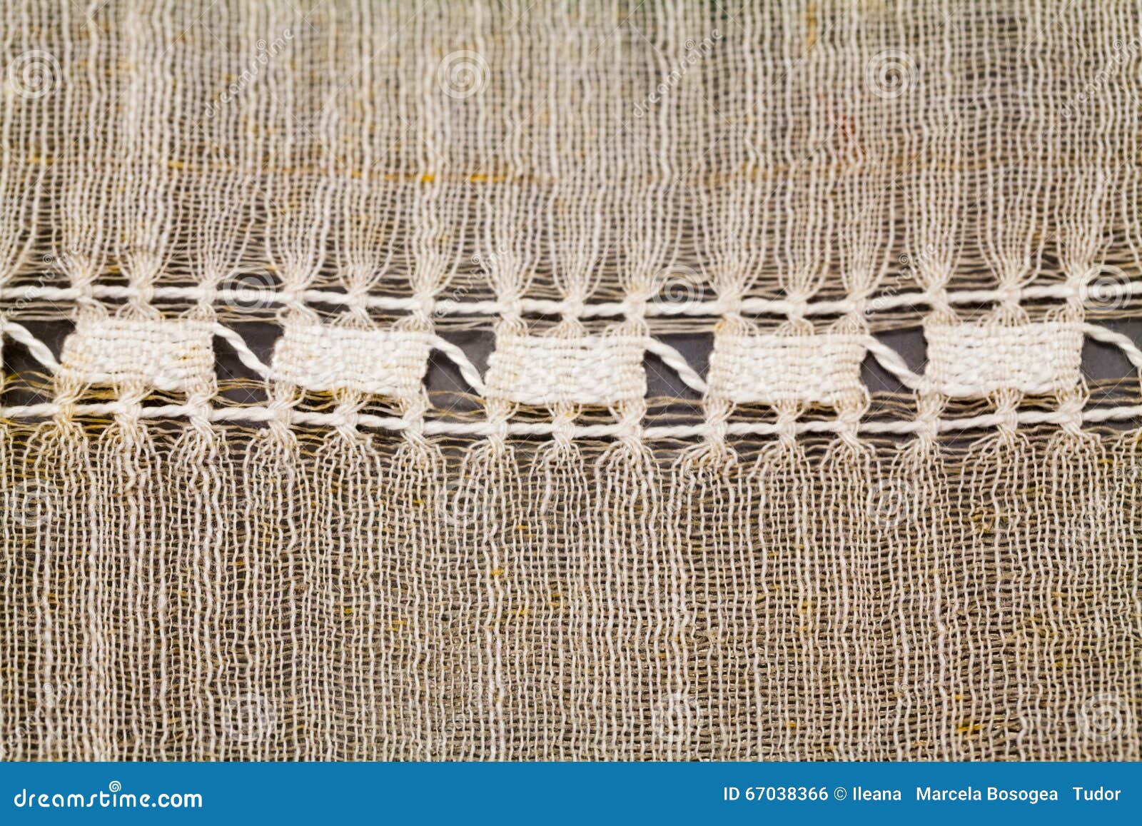 Vintage Textile Texture with Beautiful Embroidery Stock Photo - Image ...