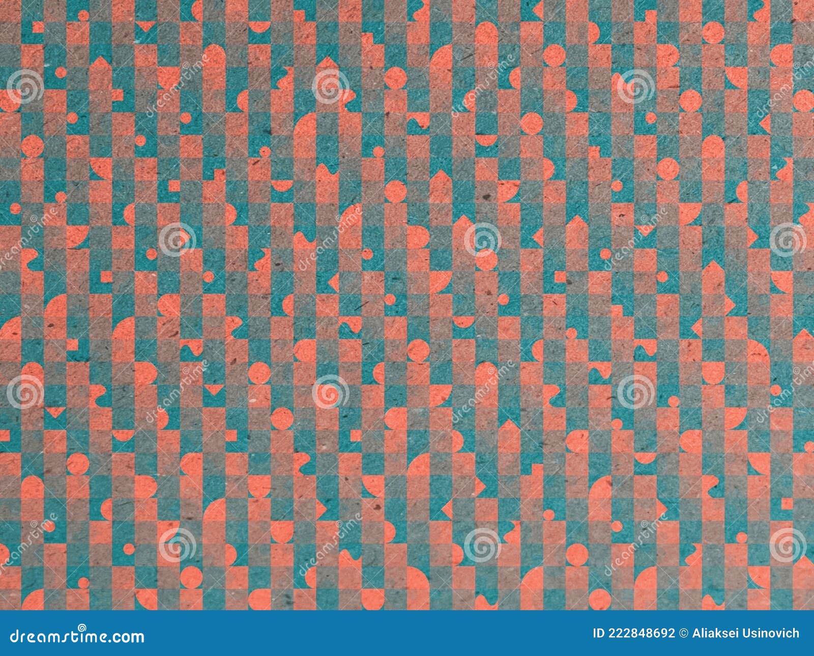 Vintage Textured Pattern. Retro Grunge Poster Design Stock Illustration ...