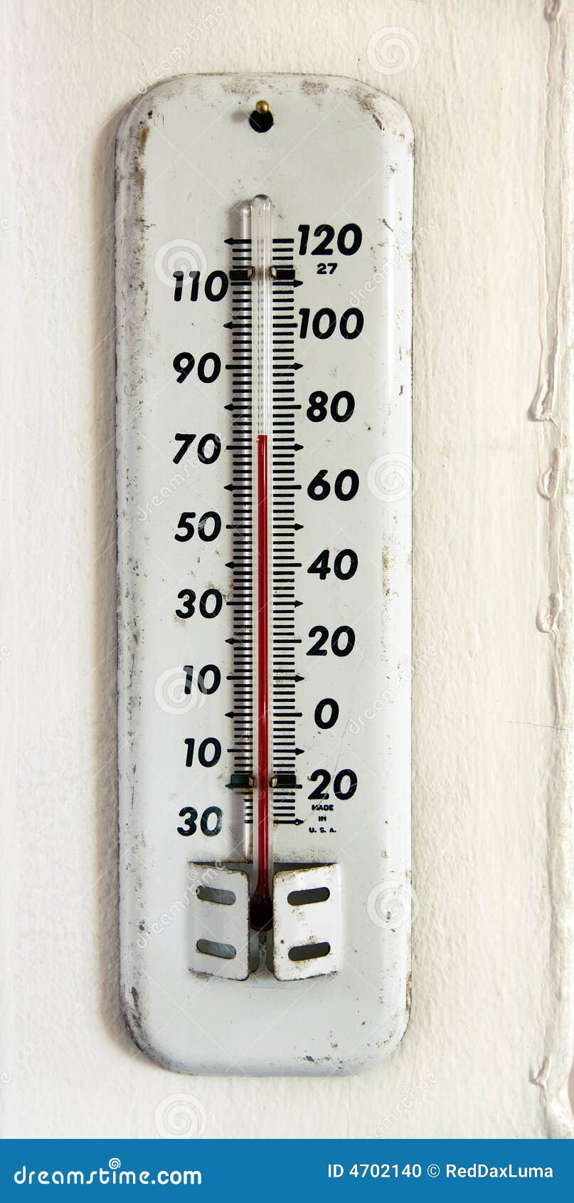 Vintage thermometer stock photo. Image of celsius, rusty - 4702140