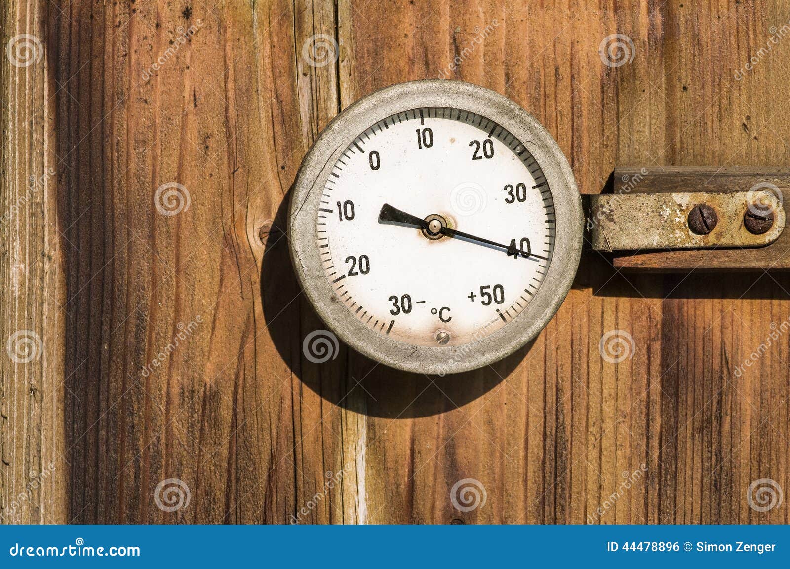 Vintage Thermometer stock photo. Image of retro, fashioned - 44478896