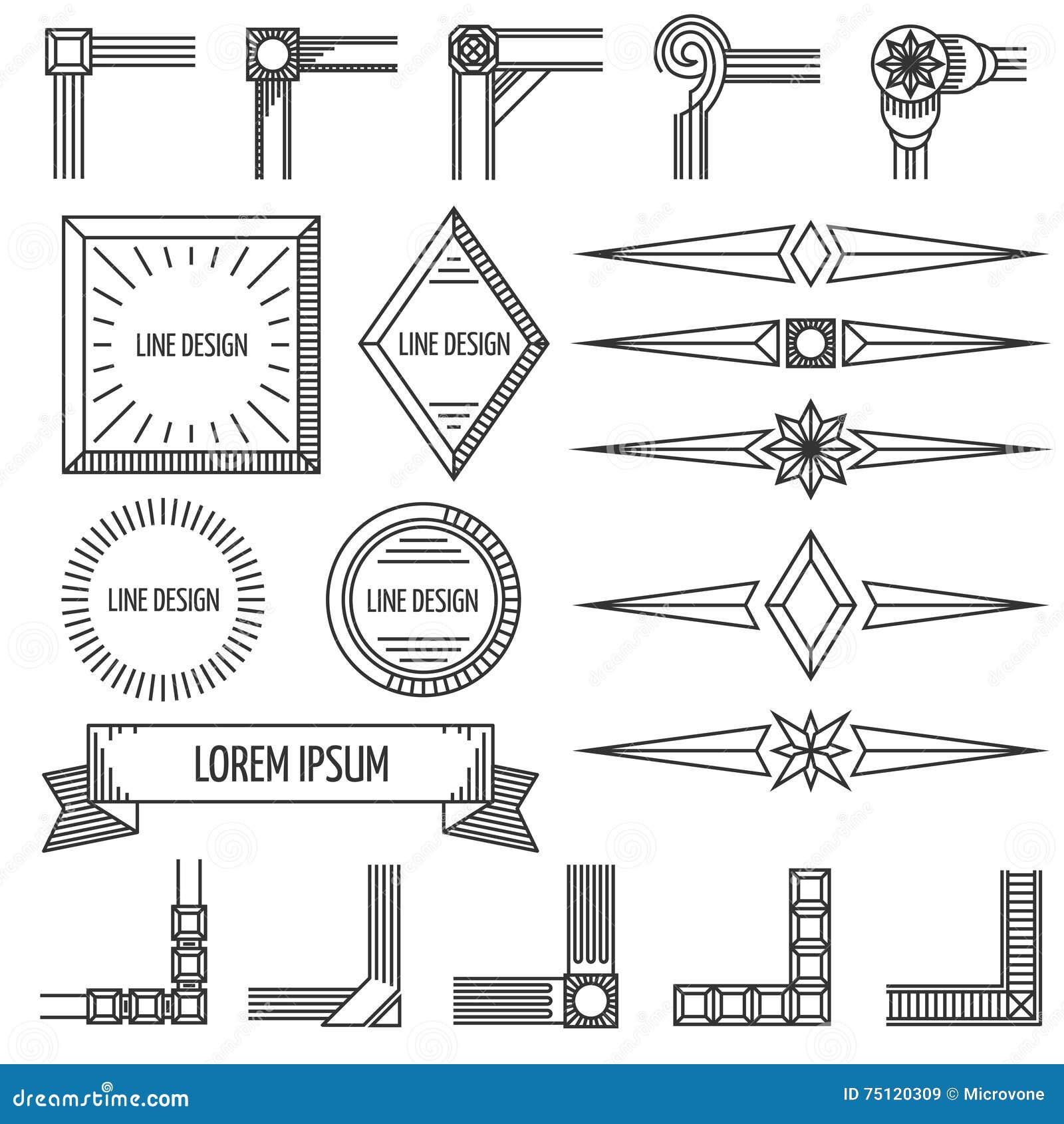 Vintage Thin Line Libra Zodiac Sign Label. Retro Vector Astrological ...