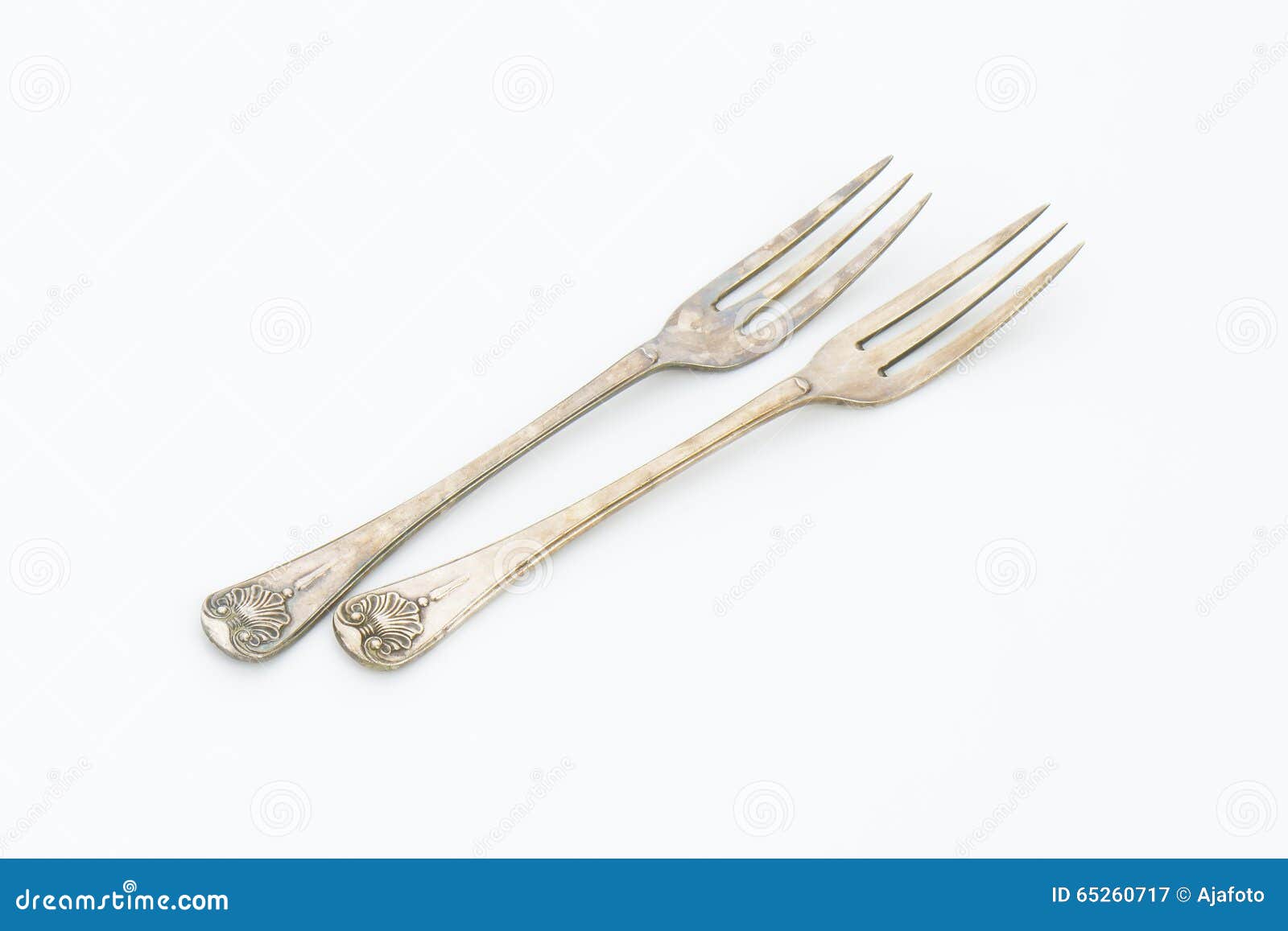 Vintage three-tine forks stock image. Image of objects - 65260717