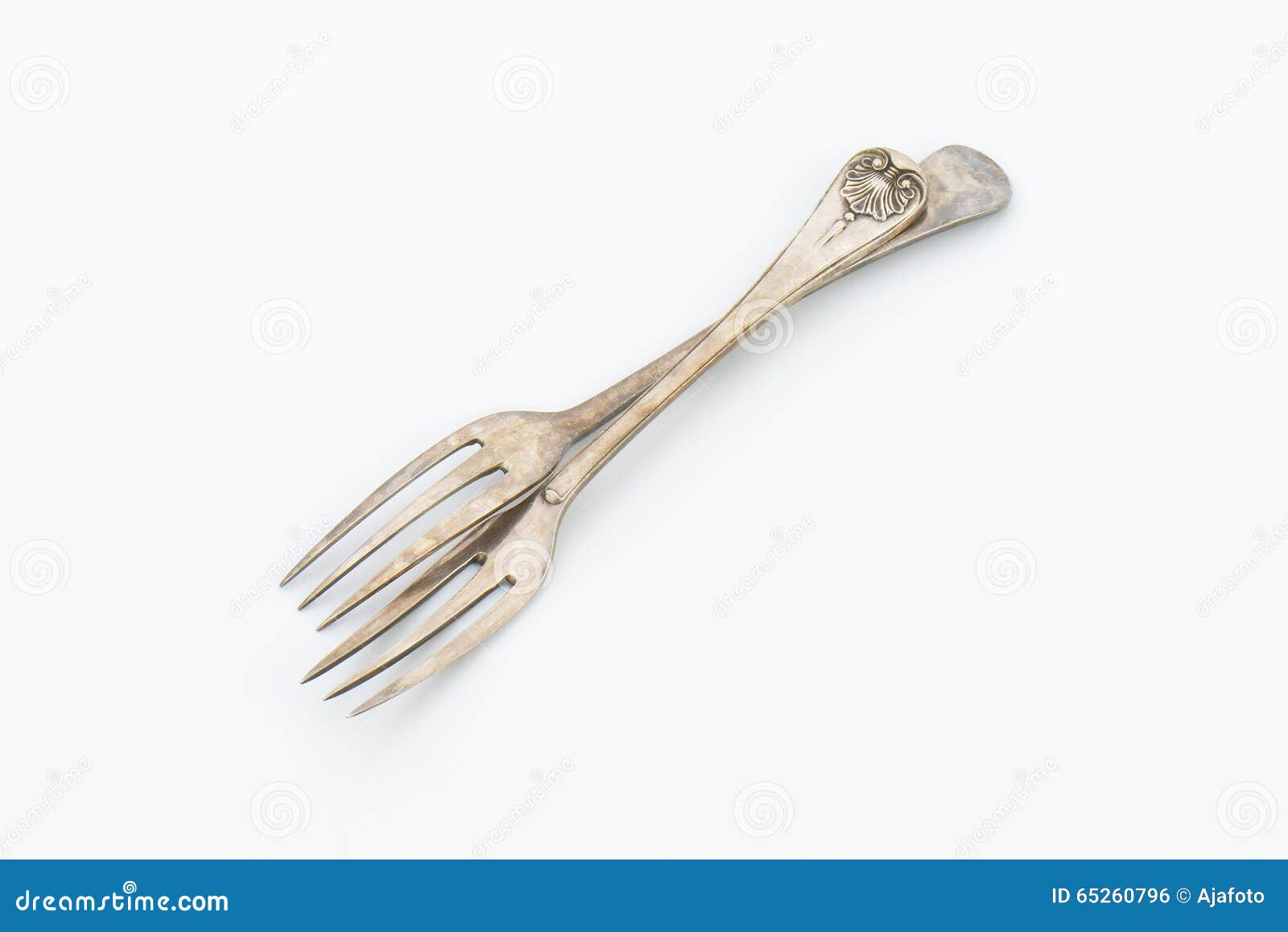 Vintage three-tine forks stock photo. Image of shot, antique - 65260796