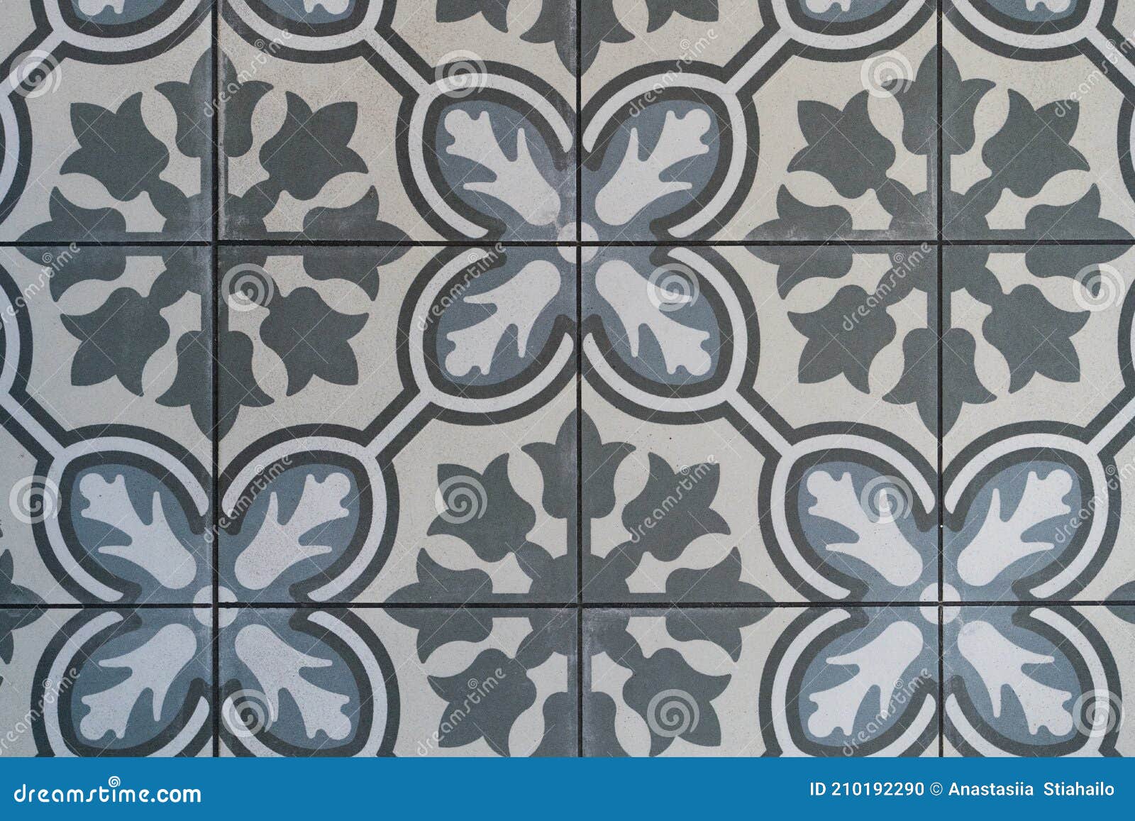 Vintage Tile Pattern. Tiles Mosaic Stock Photo - Image of ornamental ...