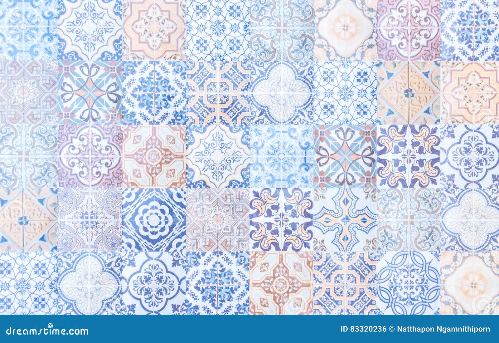 Vintage tile texture stock photo. Image of decoration - 83320236
