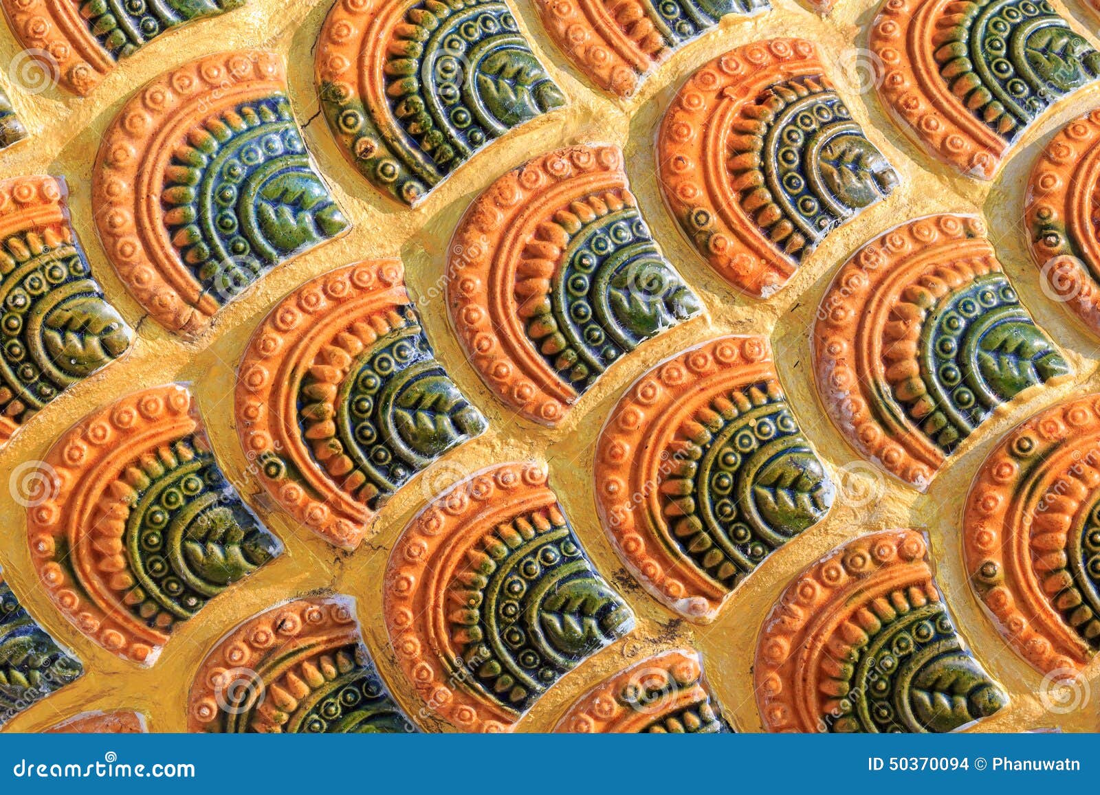 Vintage Tile Texture in Temple Stock Photo - Image of wallpaper ...