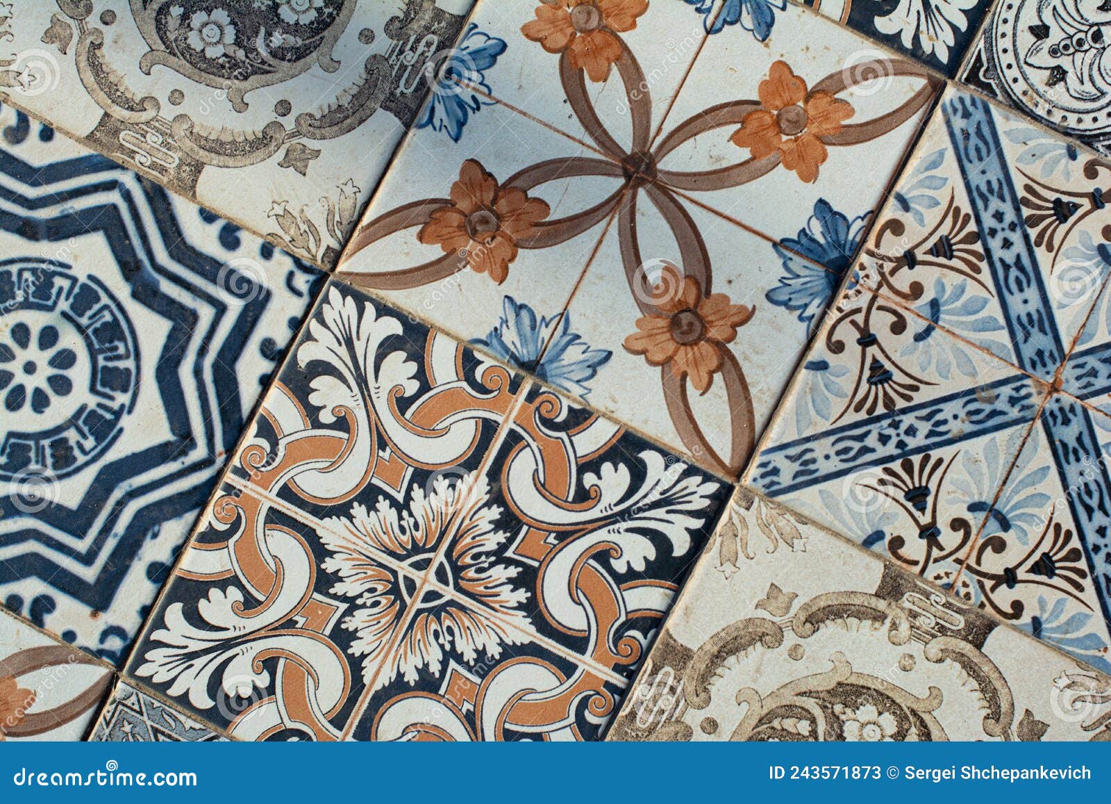 Vintage tile texture stock image. Image of white, wall - 243571873