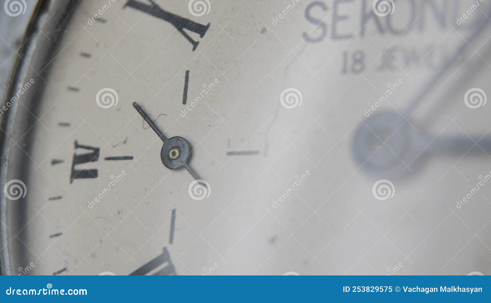 Vintage Timer. Antique Clock. Retro Clock. 1 Minute Countdown. Artistic ...