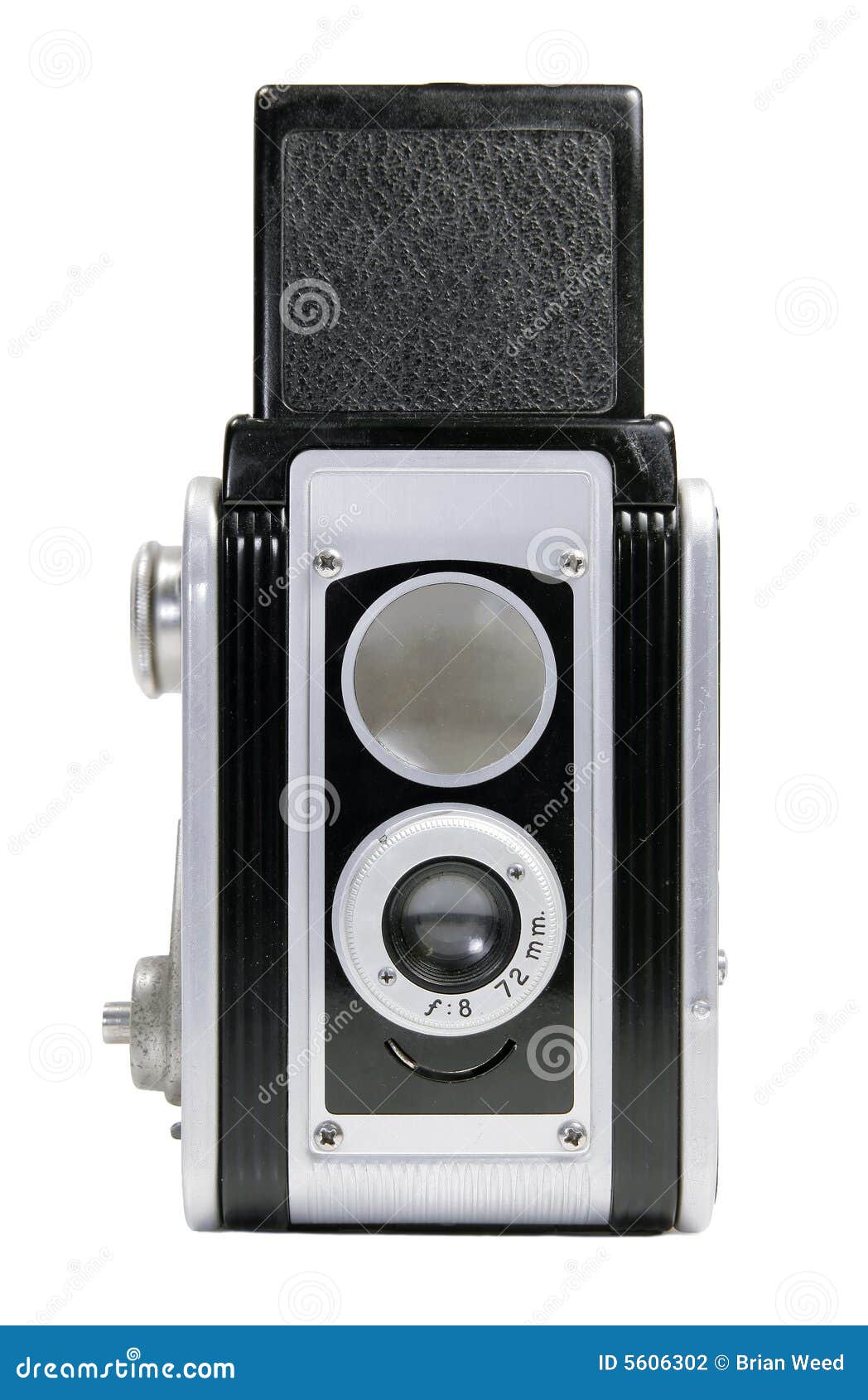 Vintage TLR Camera stock photo. Image of white, rare, vintage - 5606302