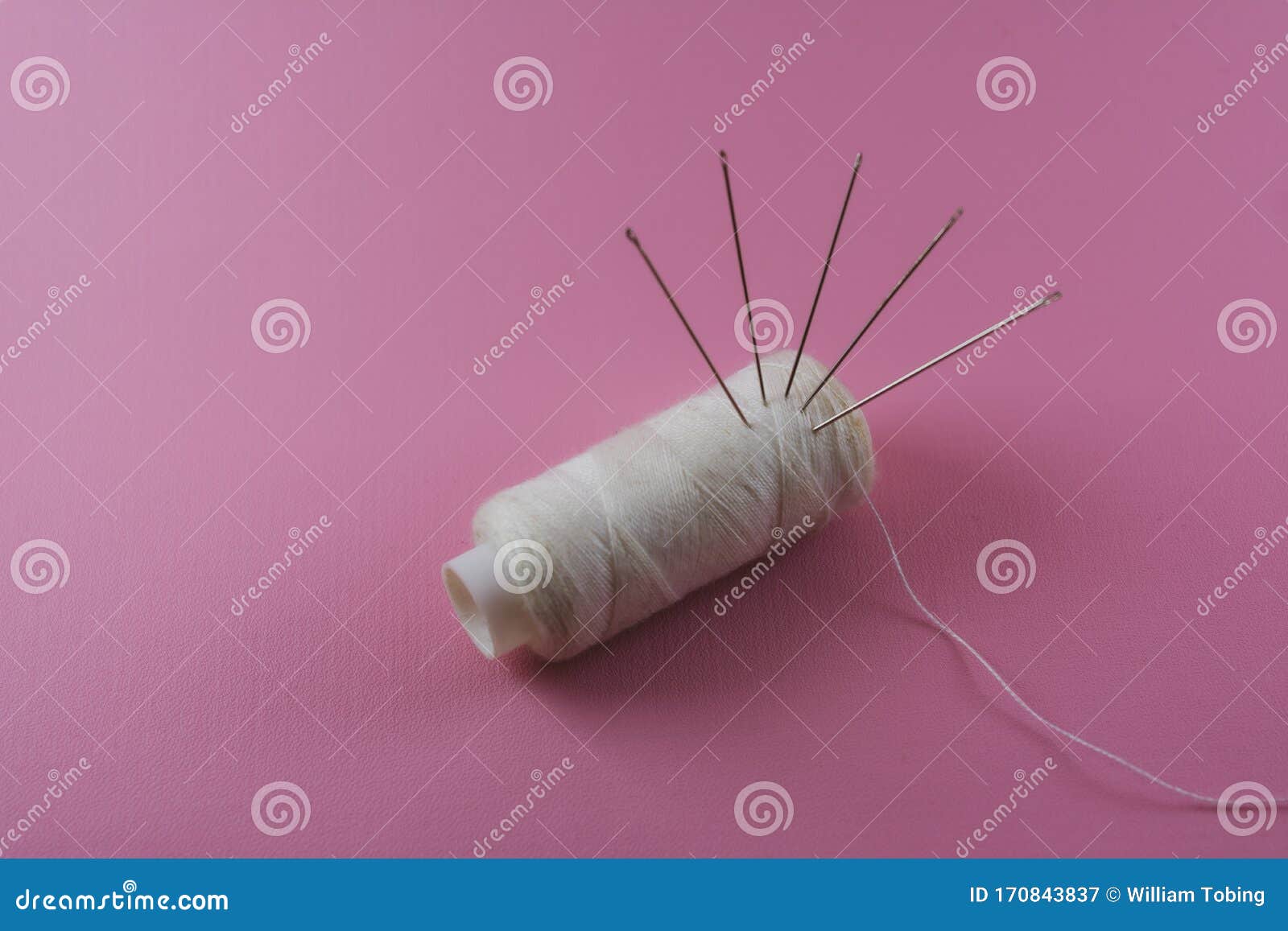 White Thread In The Temple. Royalty-Free Stock Photography ...