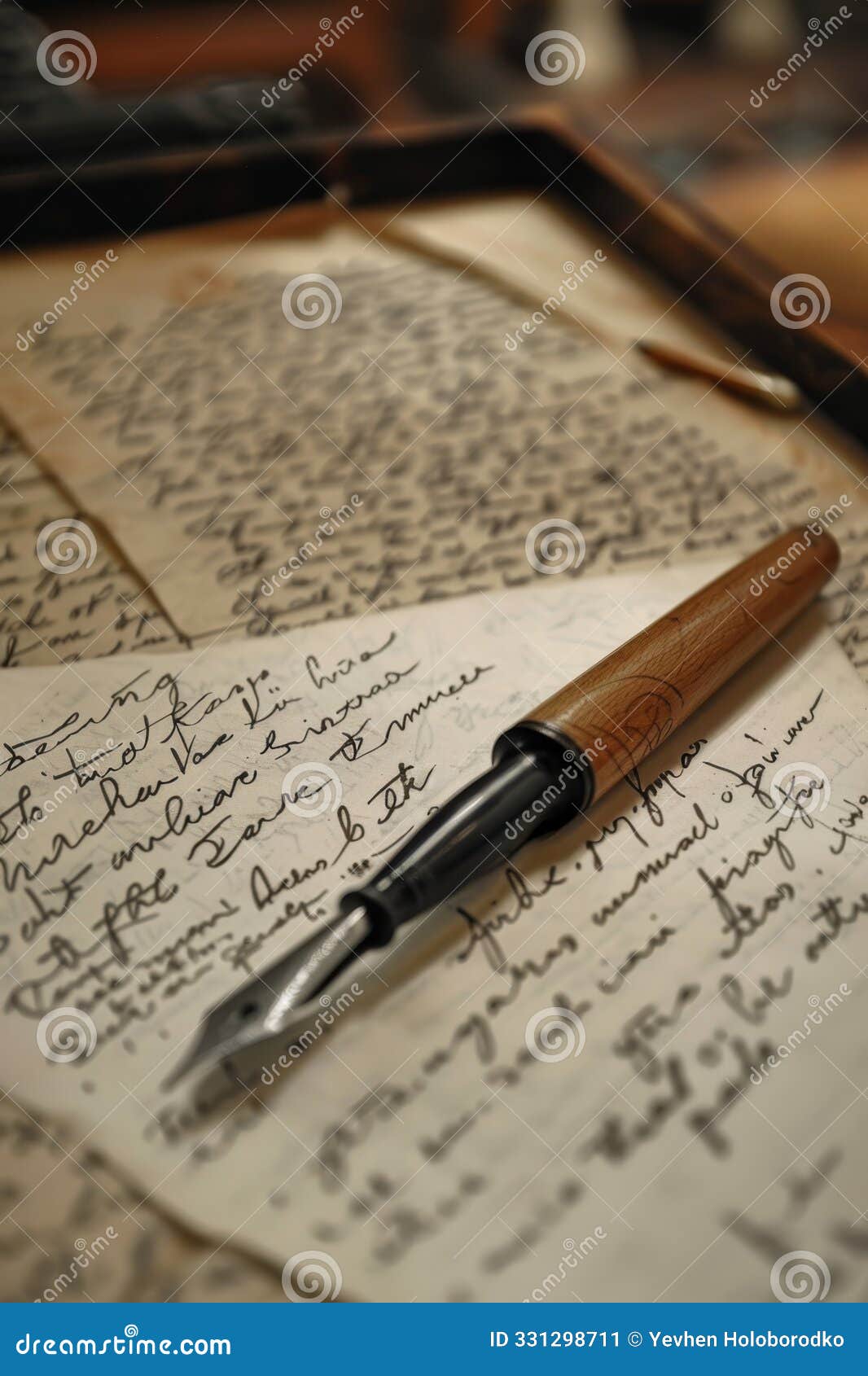 Vintage Tool for Taking Notes by Hand, Handwritten Reminders for a ...