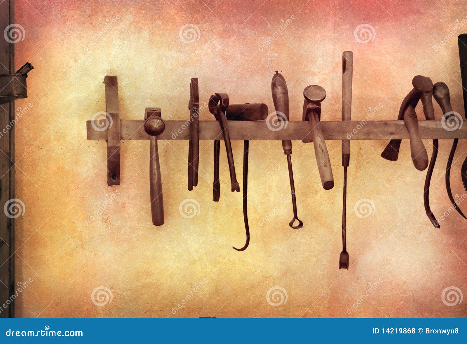 Vintage Tools stock photo. Image of antique, rusty, grunge - 14219868