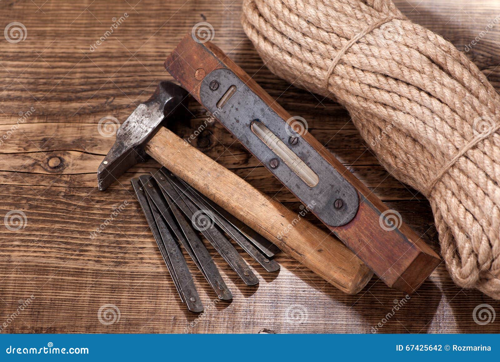 Hammer And Ruler Stock Photo | CartoonDealer.com #29333052