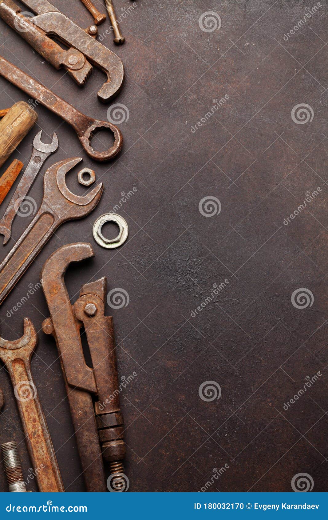 Vintage tools stock photo. Image of group, build, mechanic - 180032170