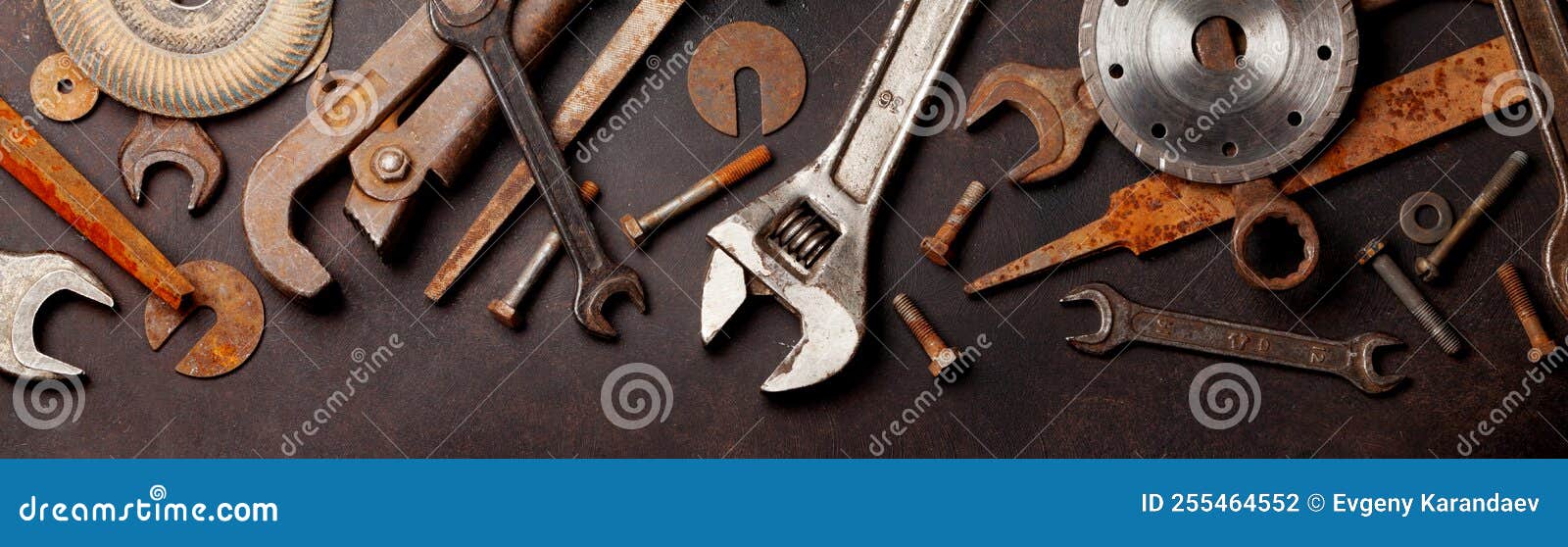 Vintage tools stock photo. Image of iron, instrument - 255464552