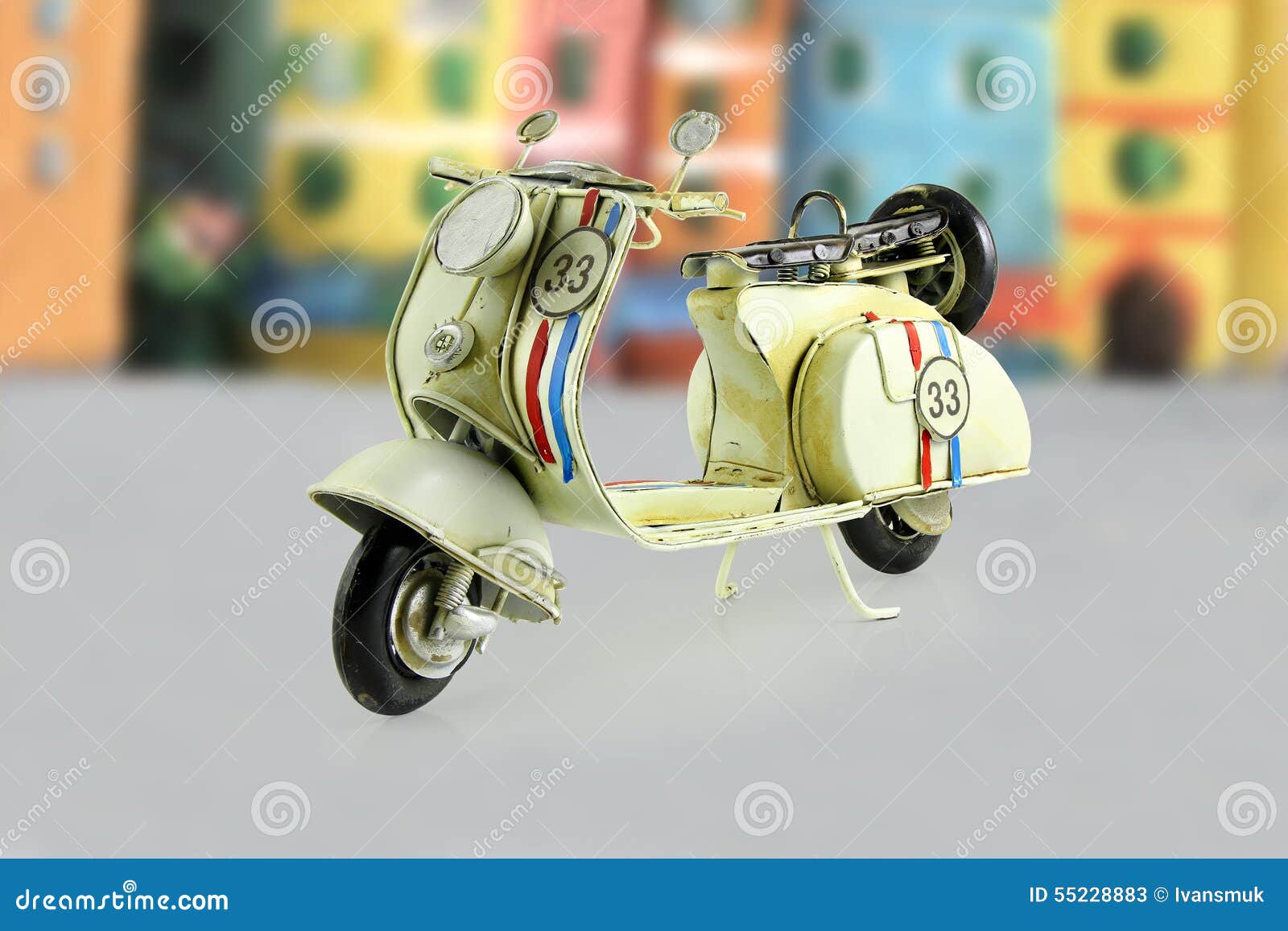 Vintage Toy Motorcycle stock image. Image of rusty, transport - 55228883