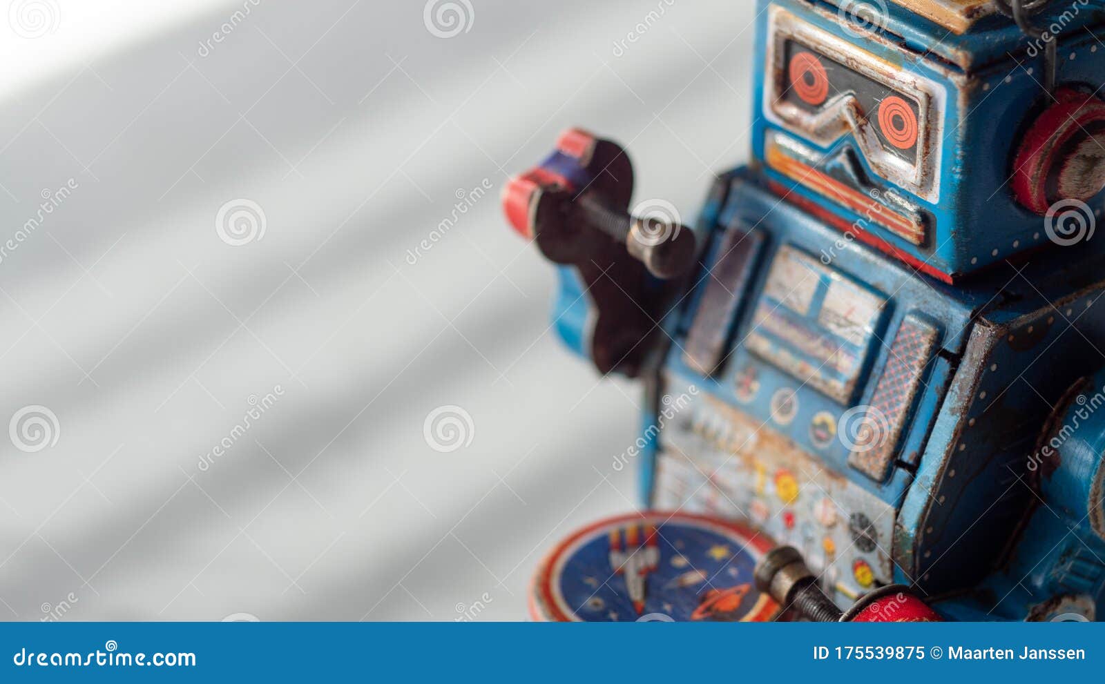 Robot drummer boy stock image. Image of drummer, collection - 175539875