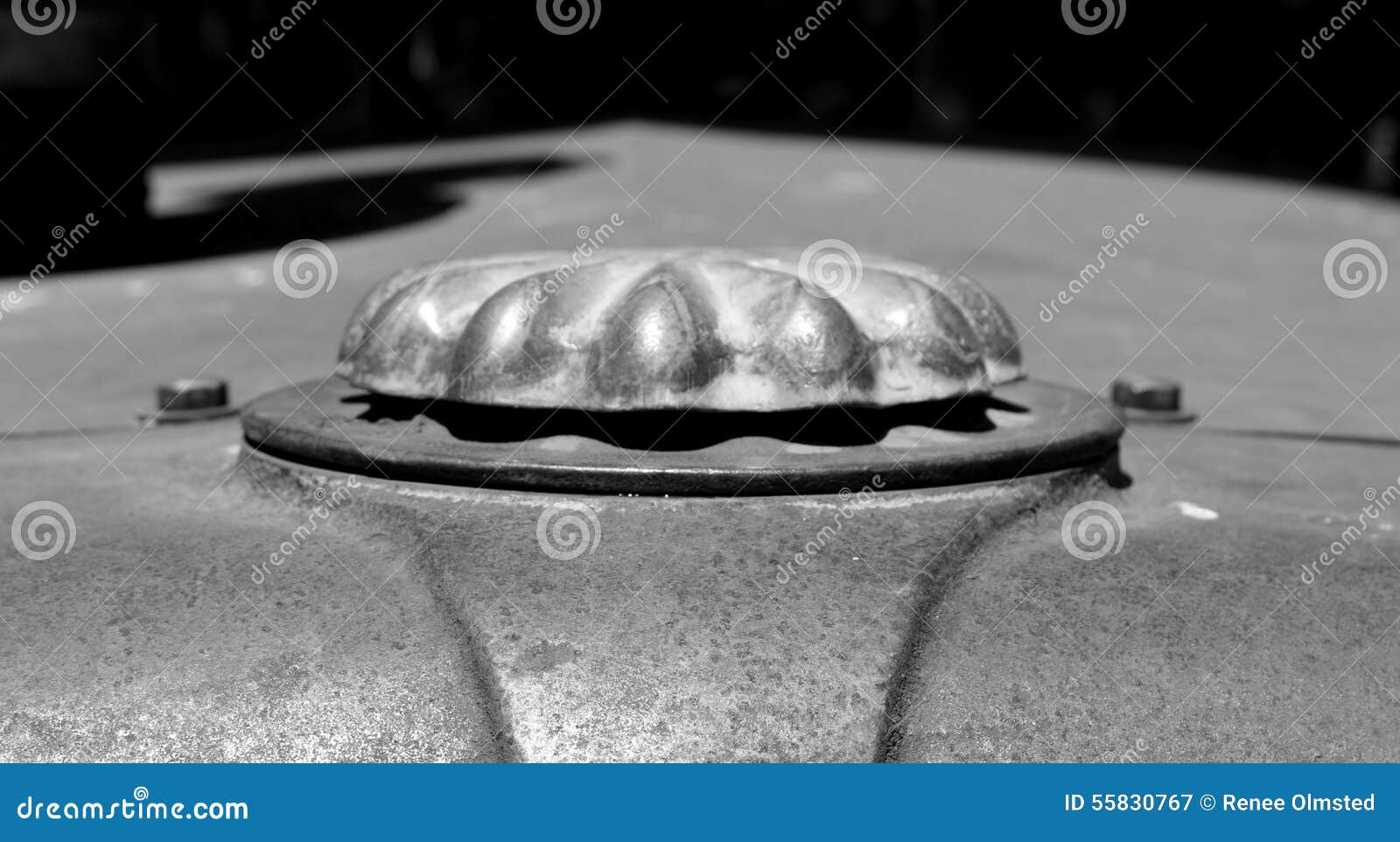 Vintage Tractor Engine Radiator Cap Stock Image - Image of screws ...