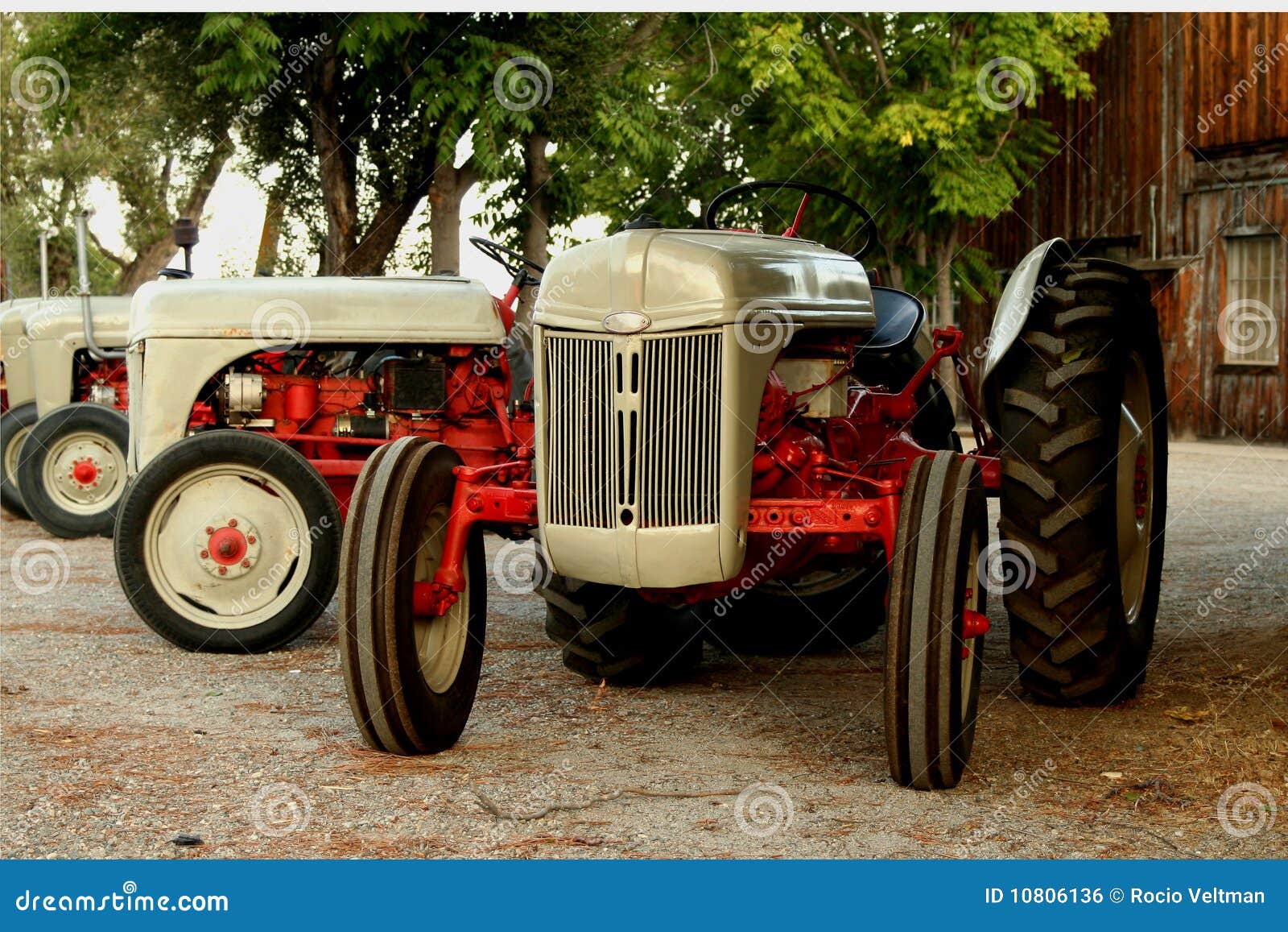 Vintage tractors stock photo. Image of tool, tractors - 10806136