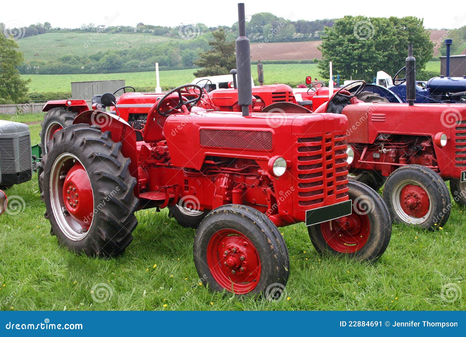 Vintage Tractors Stock Image | CartoonDealer.com #22884691