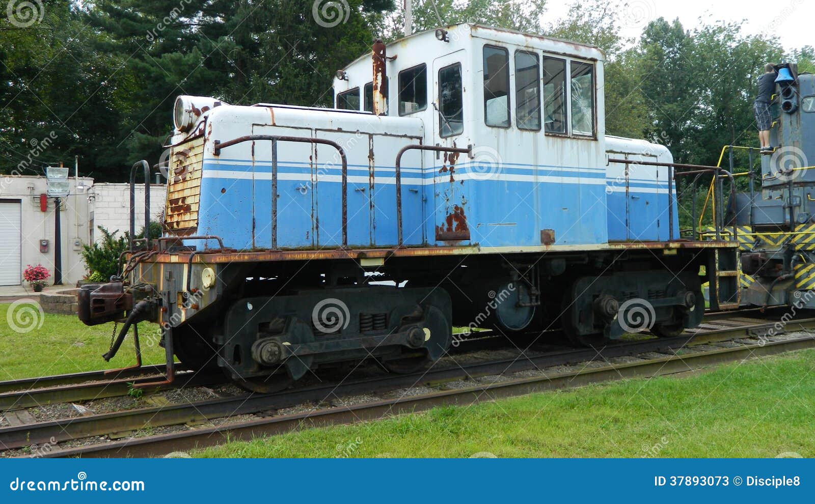 Vintage Train Engine stock image. Image of rail, work - 37893073